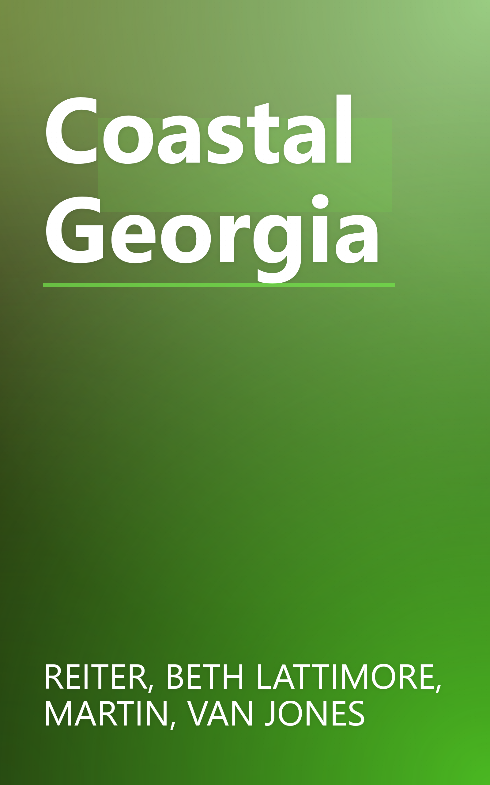Coastal Georgia book cover