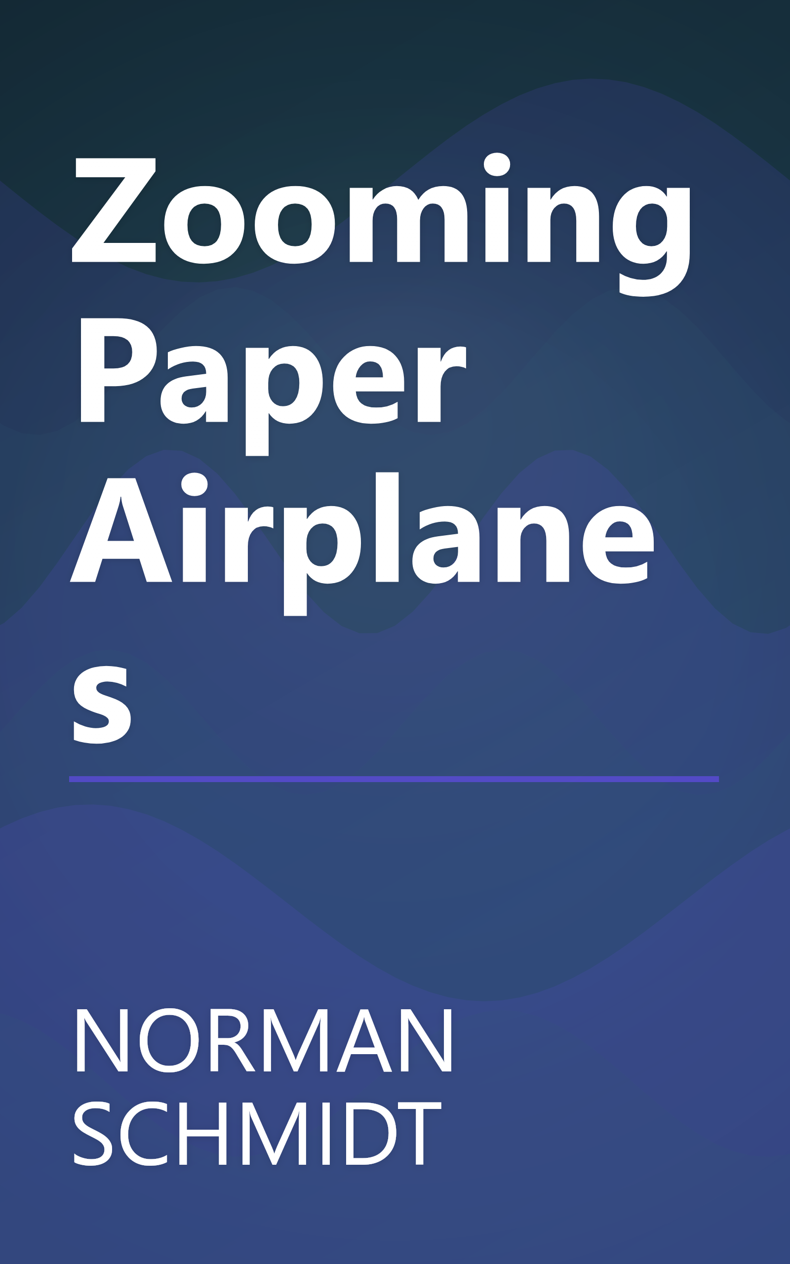 Zooming Paper Airplanes book cover