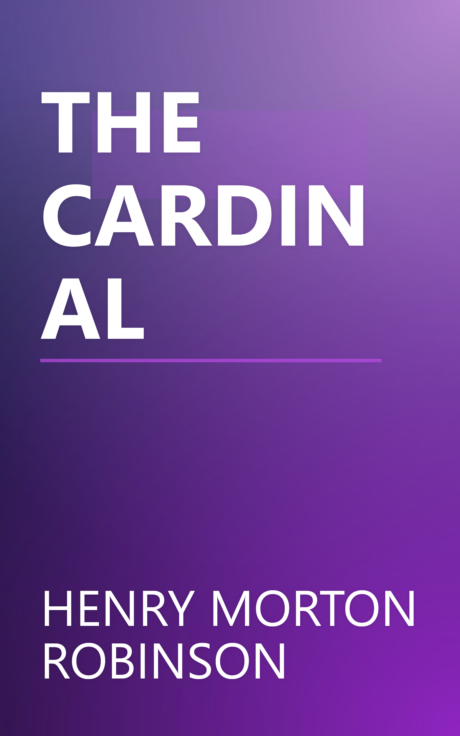 THE CARDINAL book cover