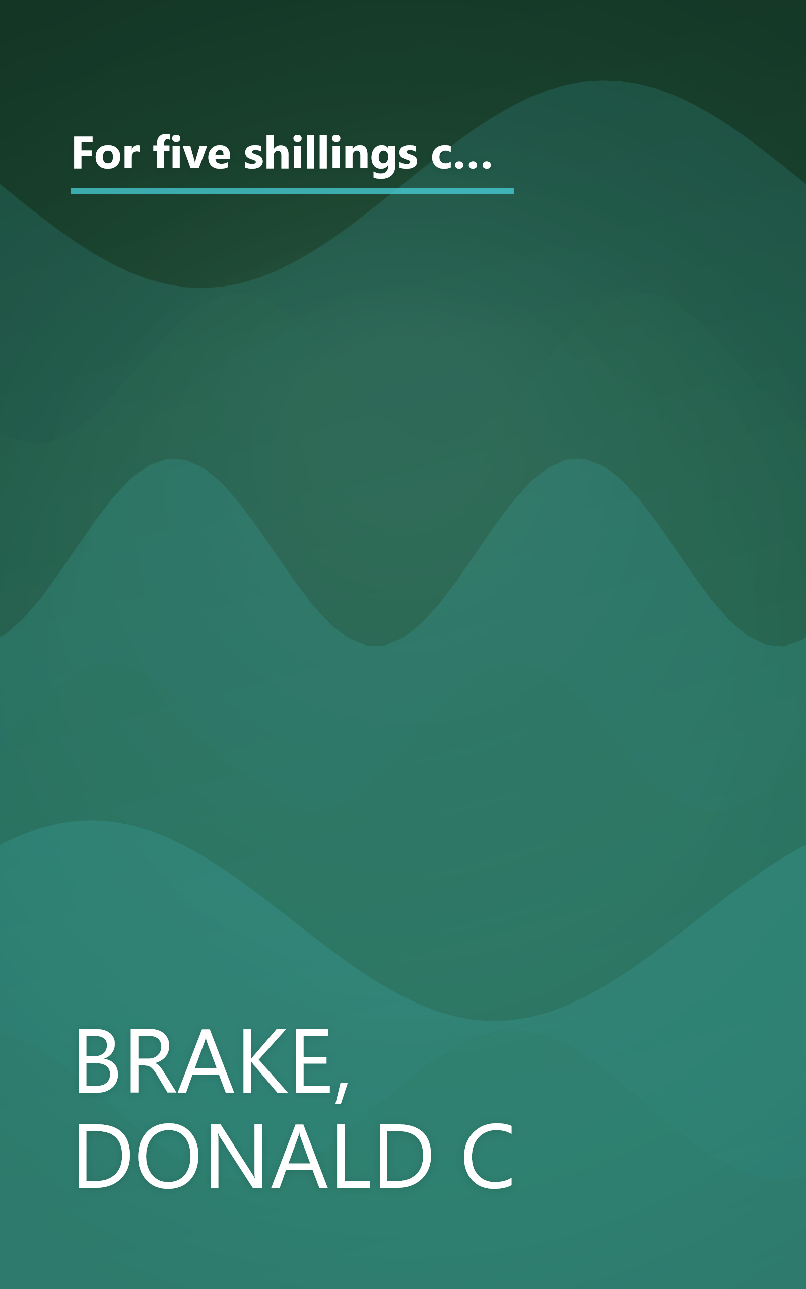 For five shillings current: The story of the Lutheran Church at Jerusalem (Funkstown), Washington County, Maryland, 1771-1983 book cover