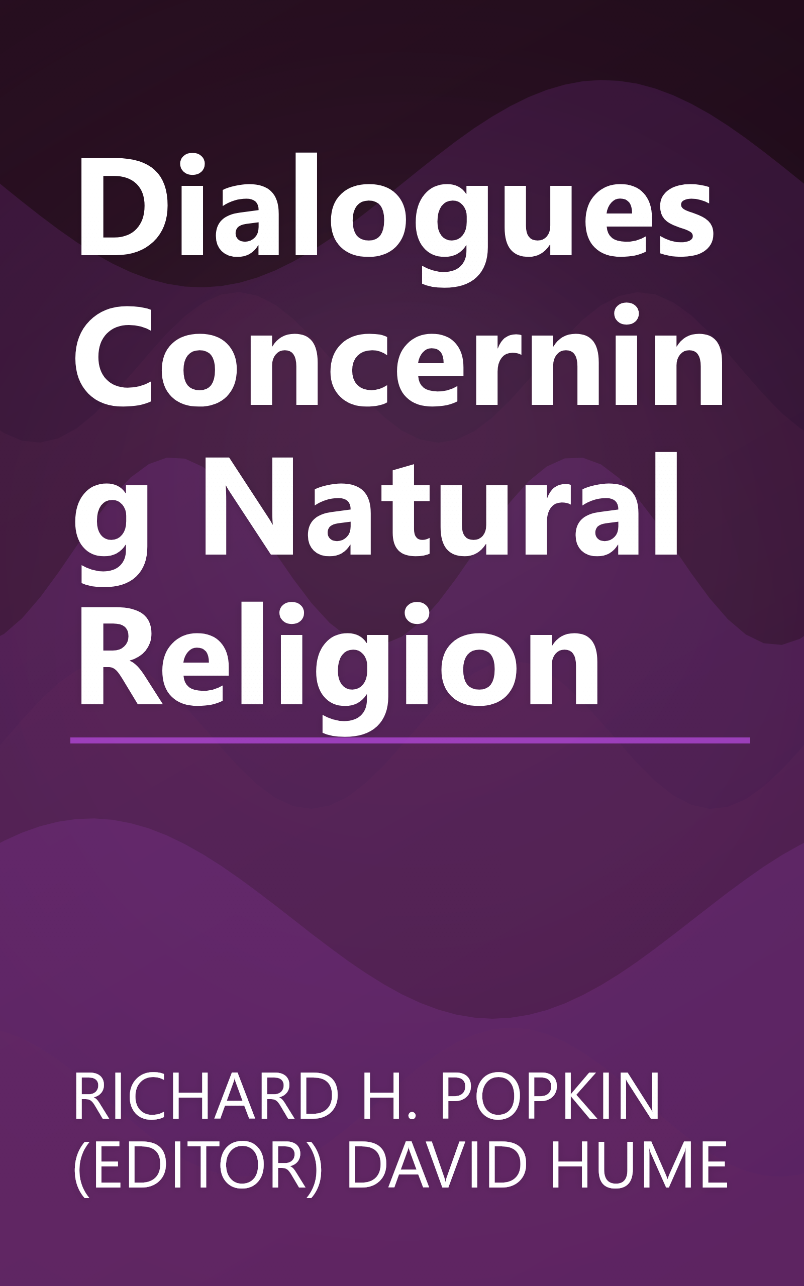 Dialogues Concerning Natural Religion book cover