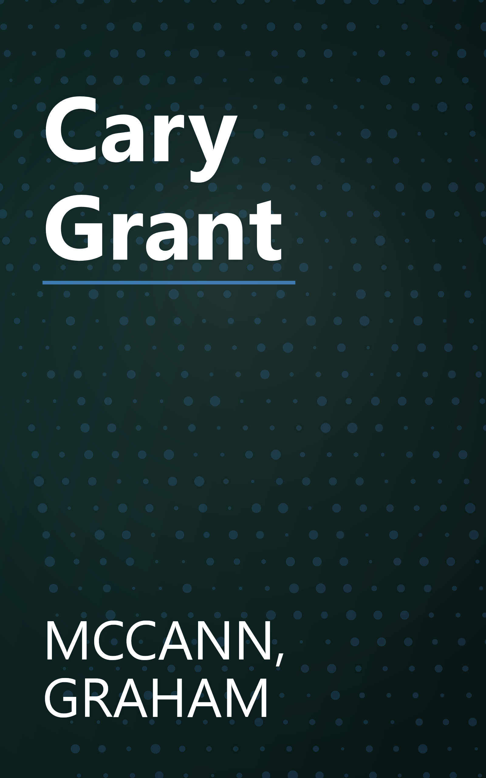 Cary Grant book cover