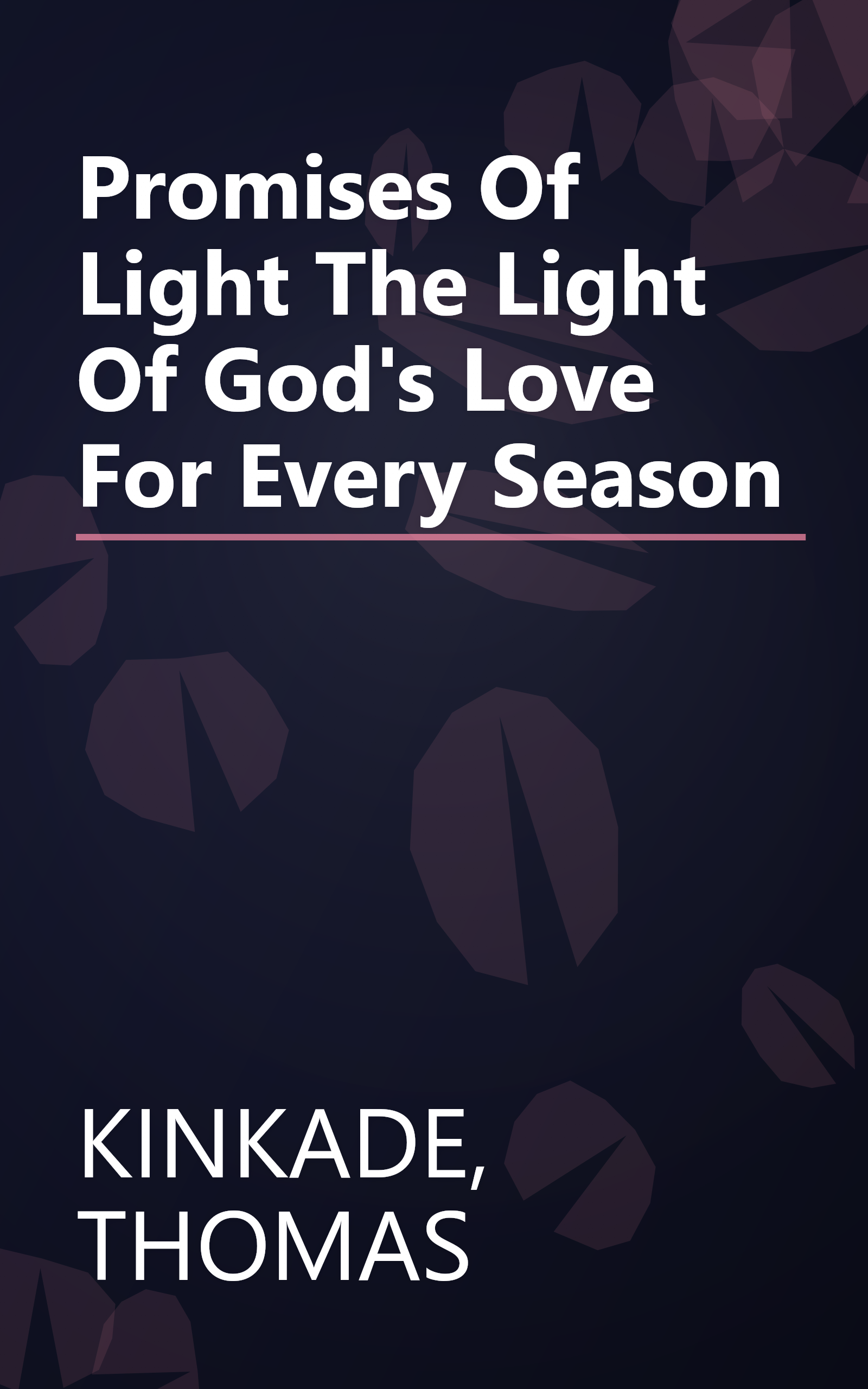 Promises Of Light The Light Of God's Love For Every Season book cover