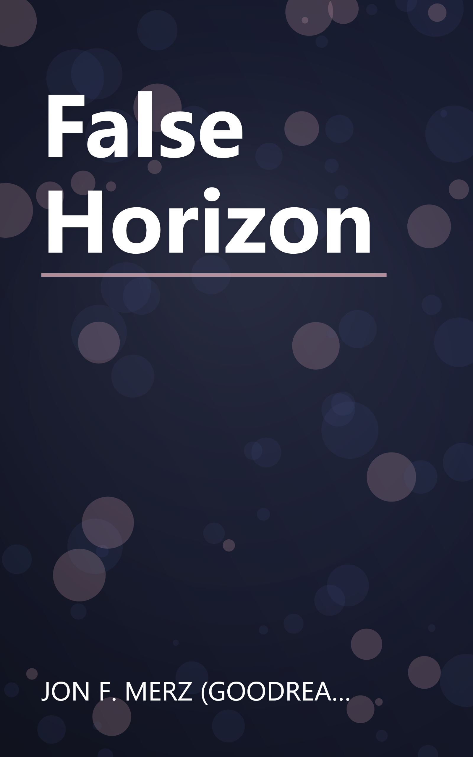 False Horizon book cover