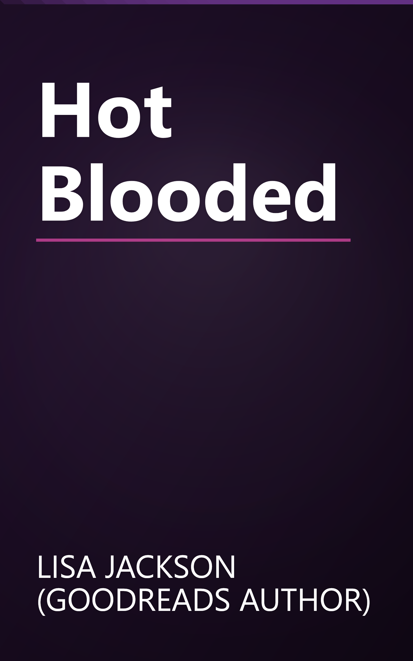 Hot Blooded book cover