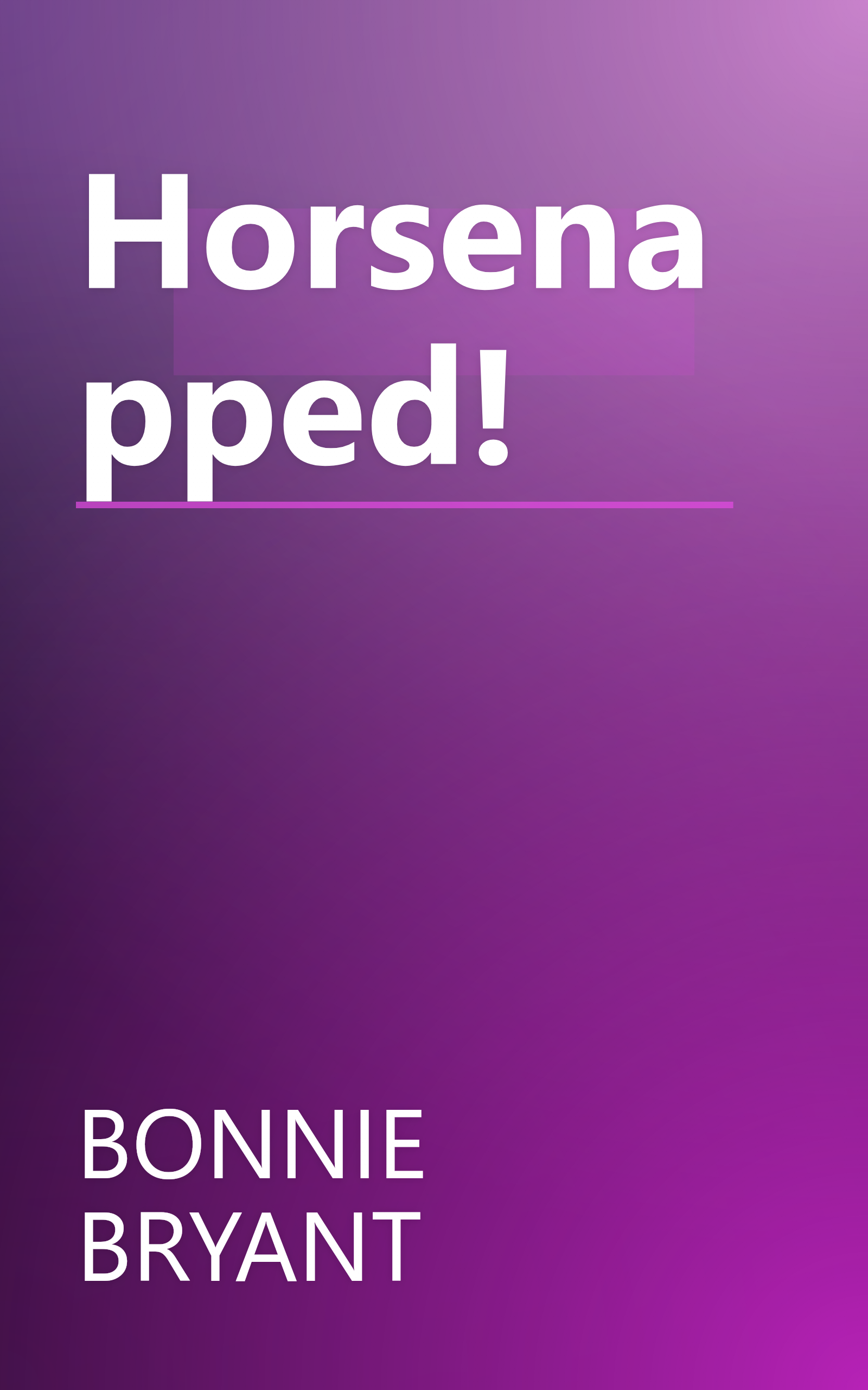 Horsenapped! book cover