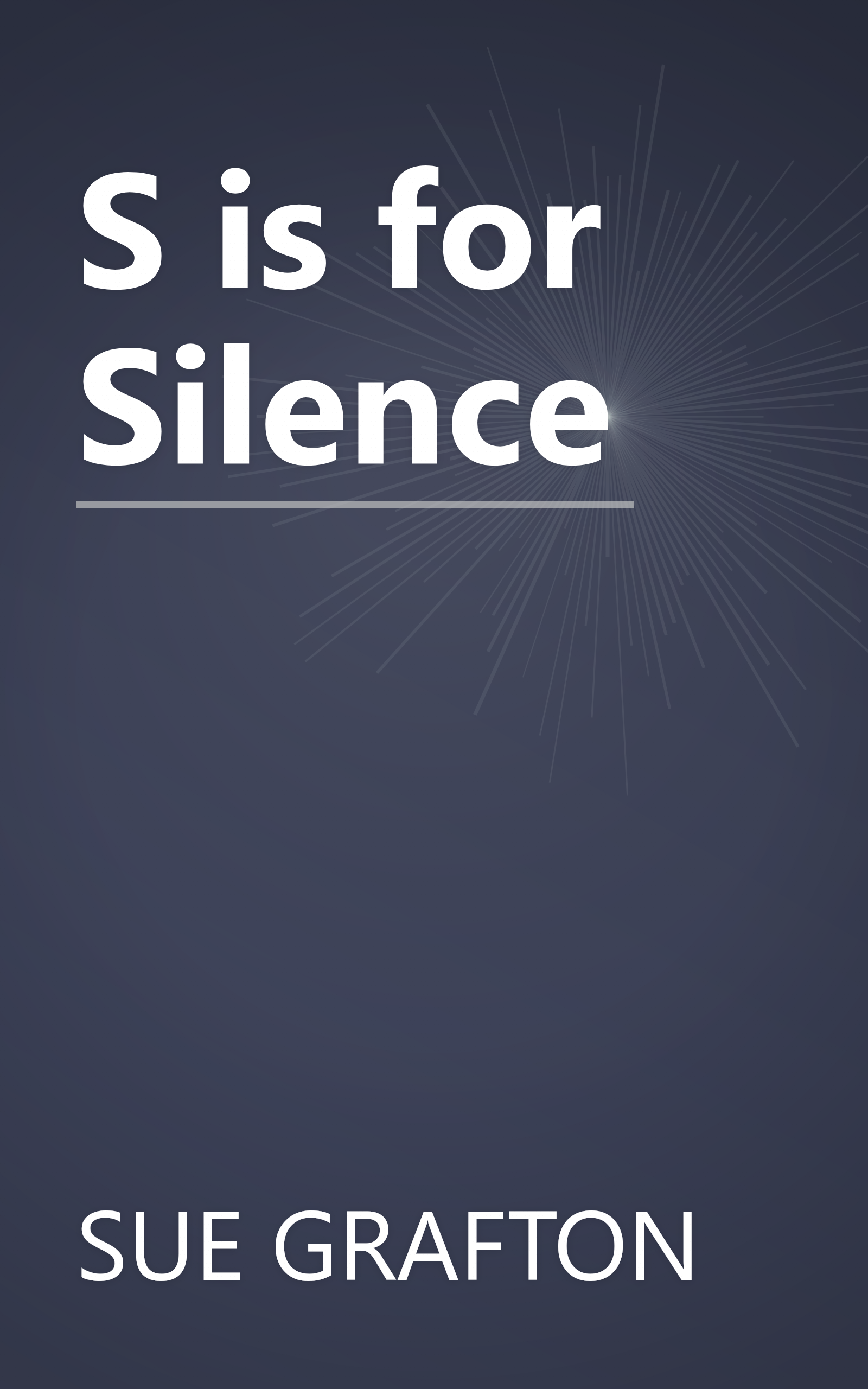 S is for Silence book cover