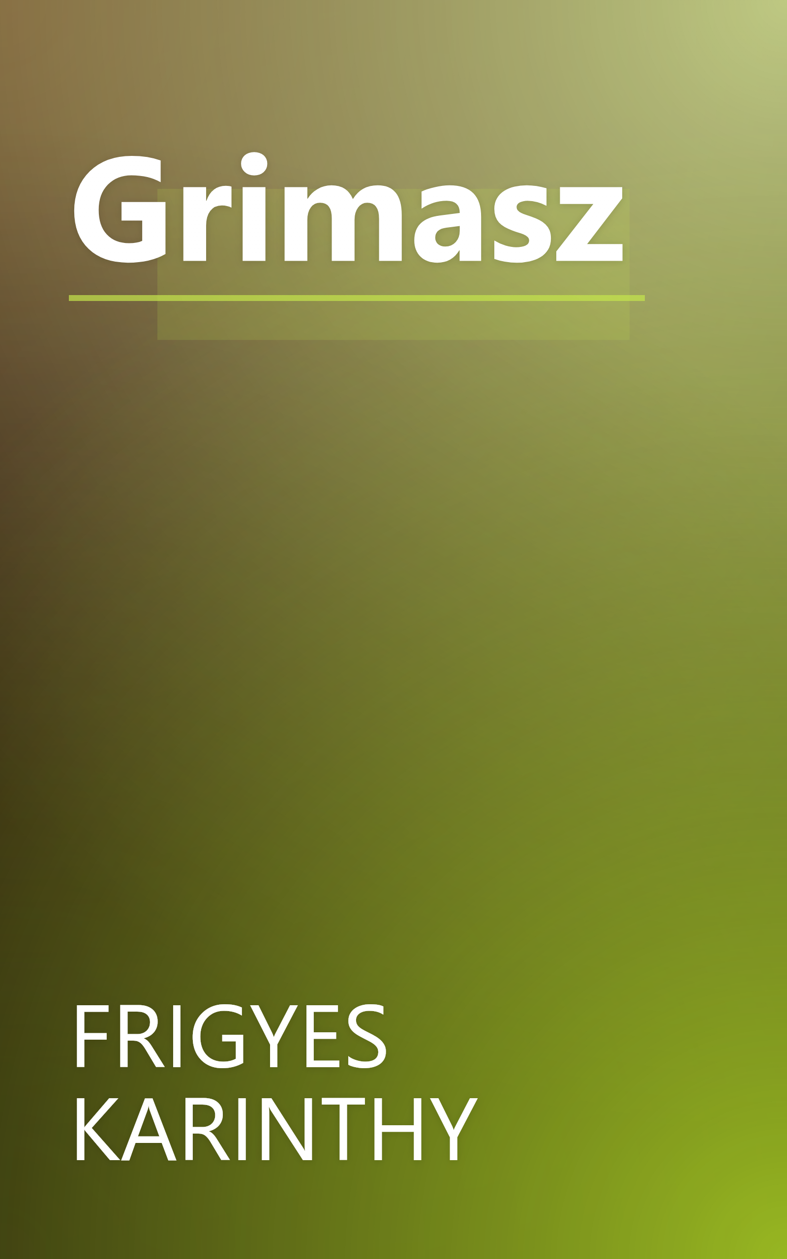 Grimasz book cover