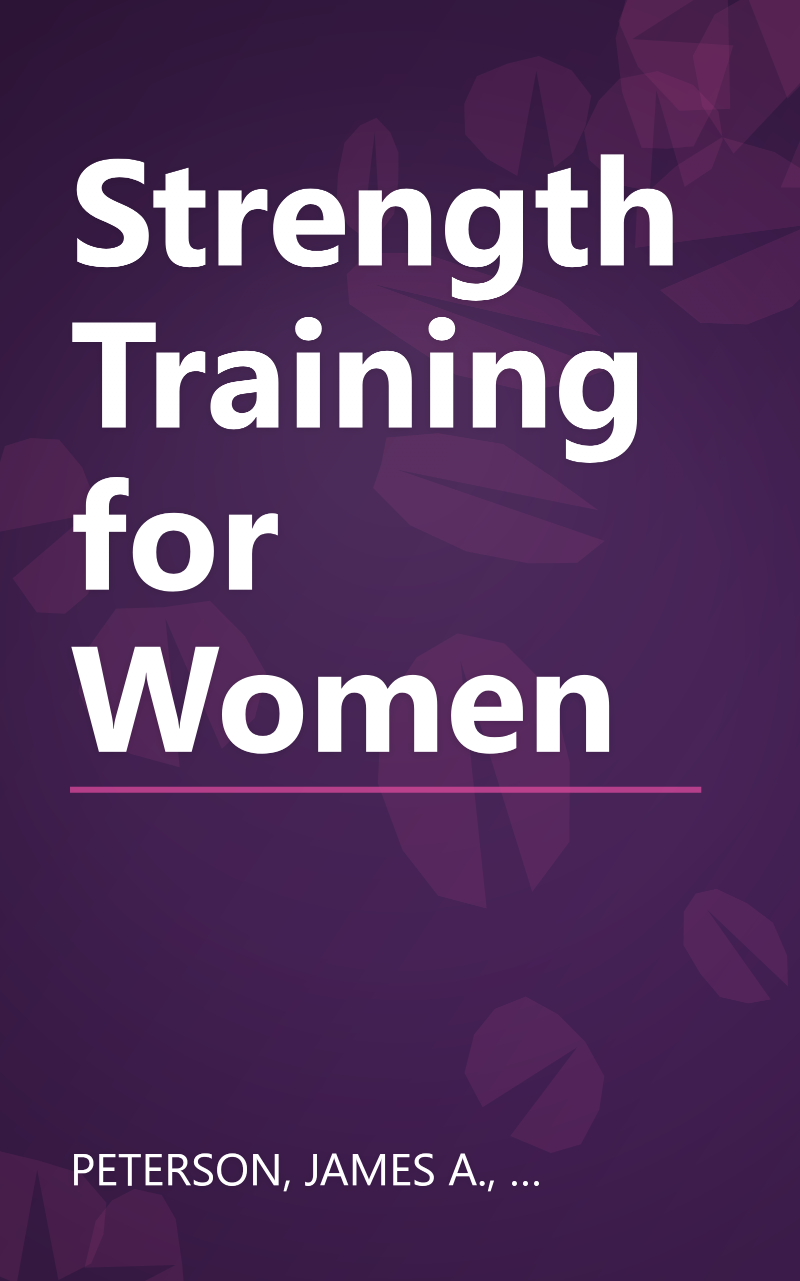 Strength Training for Women book cover
