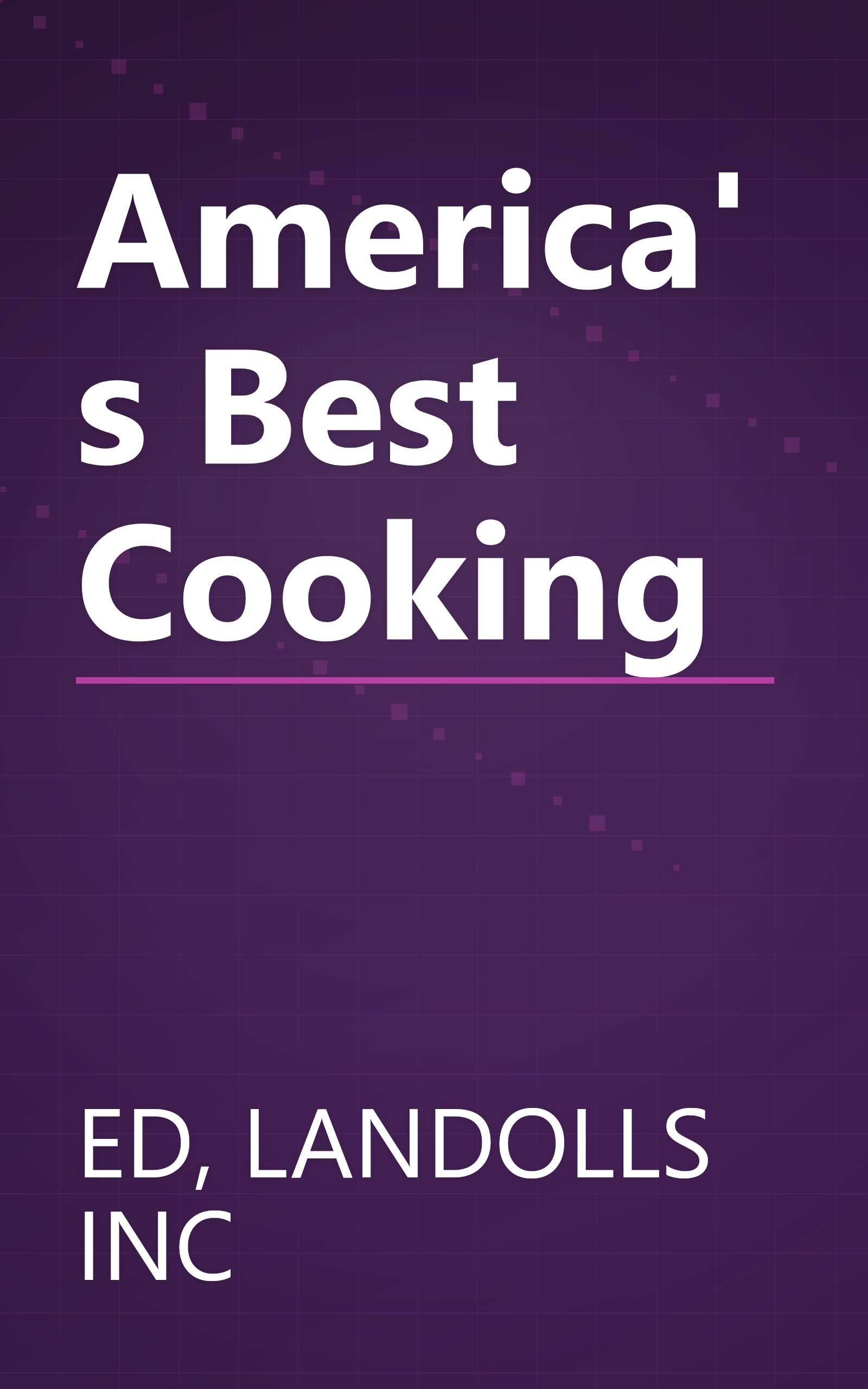 America's Best Cooking book cover
