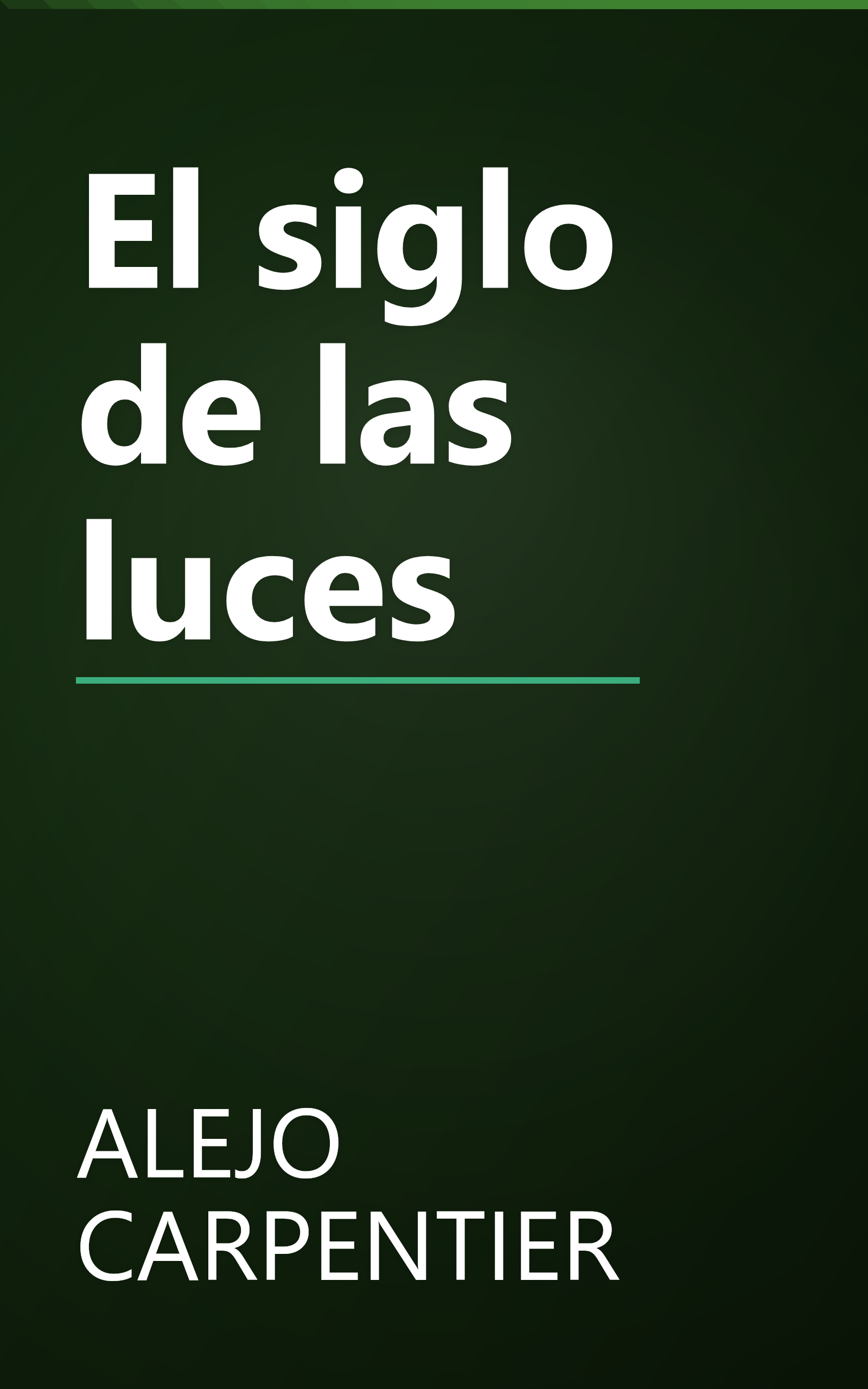 El siglo de las luces book cover