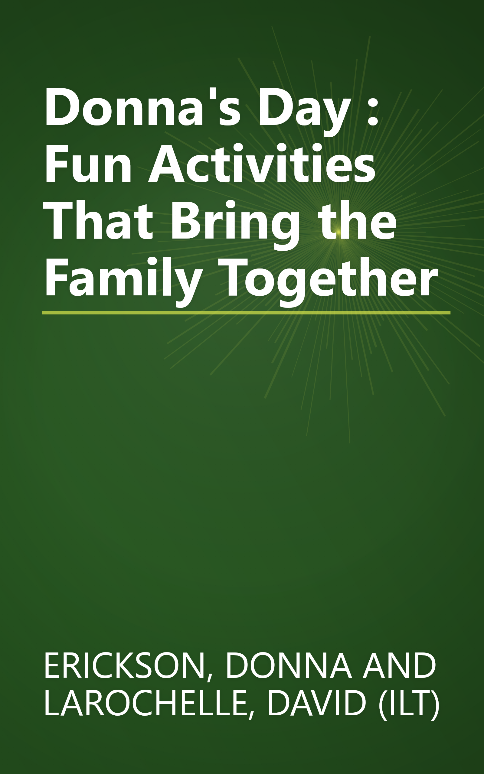 Donna's Day : Fun Activities That Bring the Family Together book cover