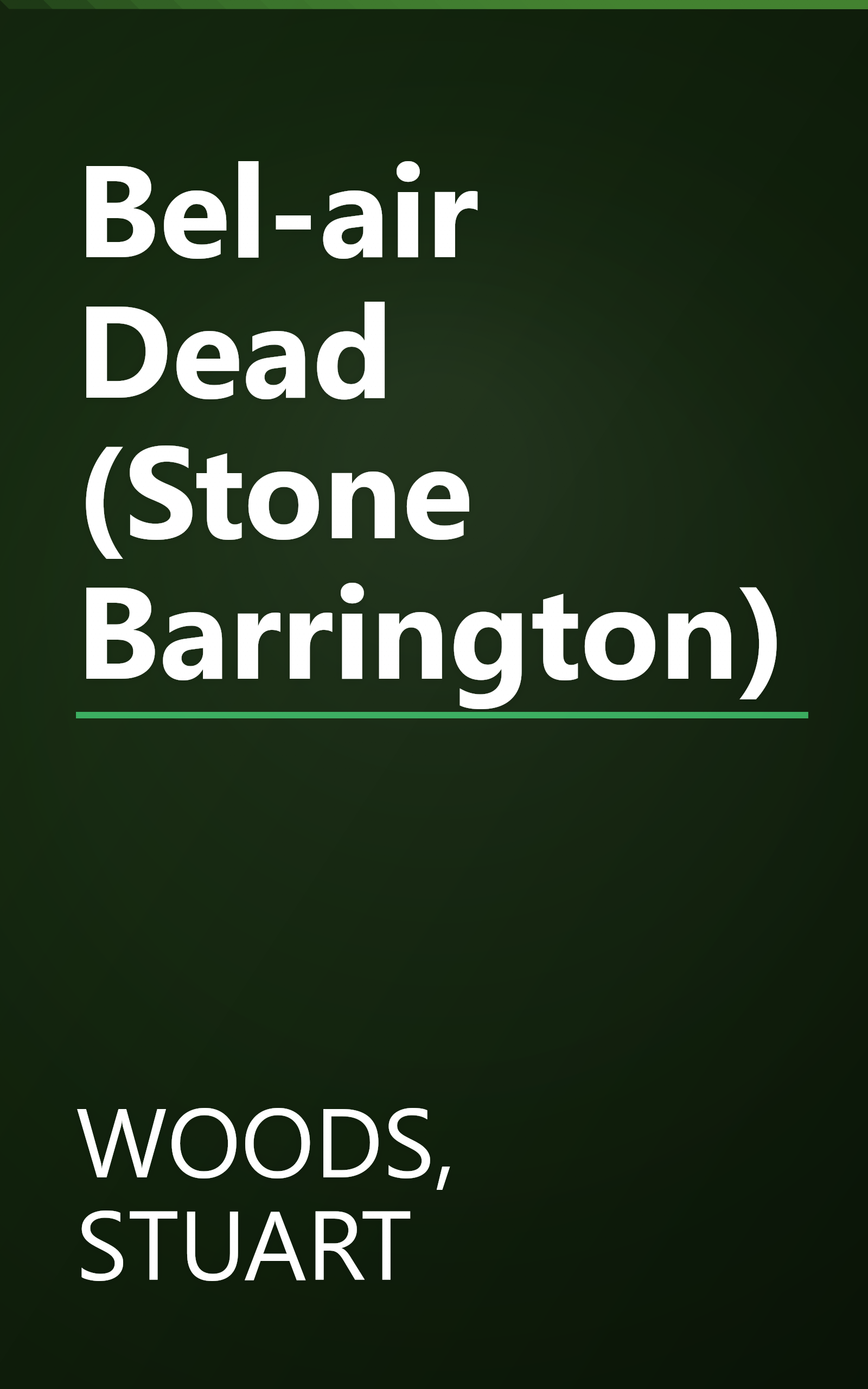 Bel-air Dead (Stone Barrington) book cover