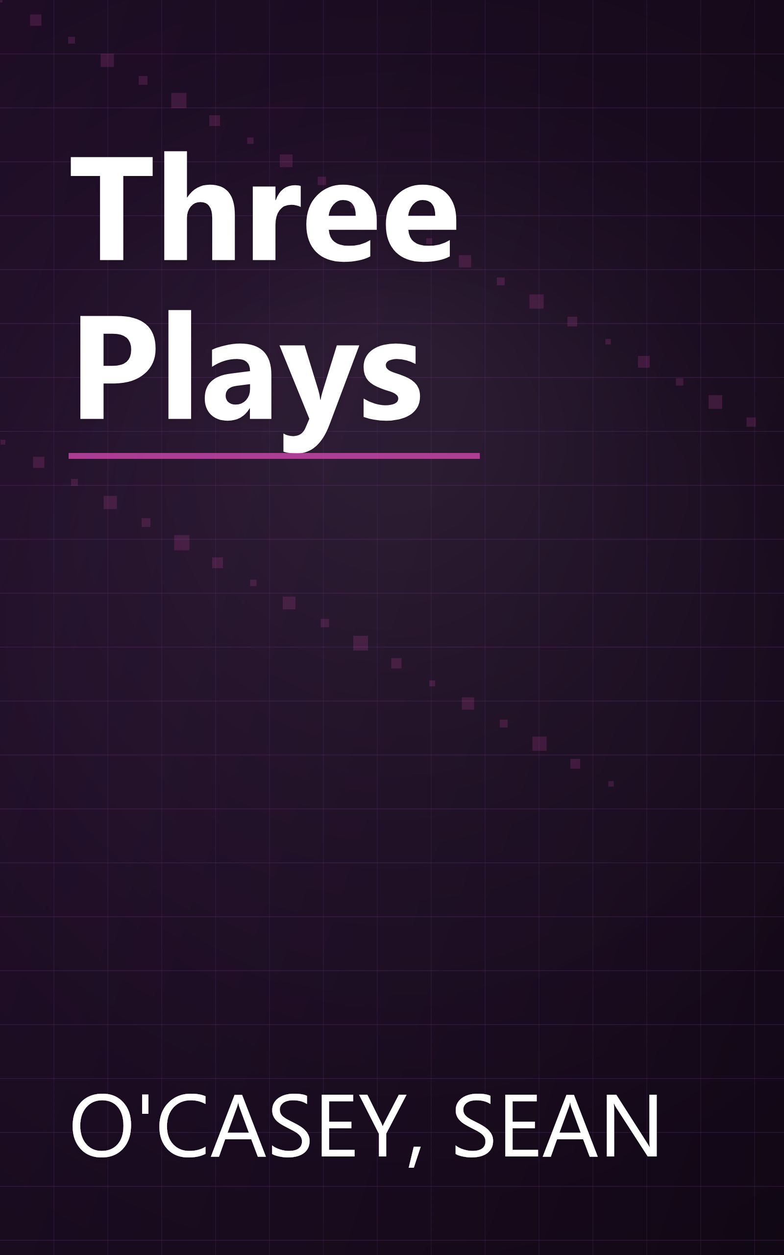 Three Plays book cover