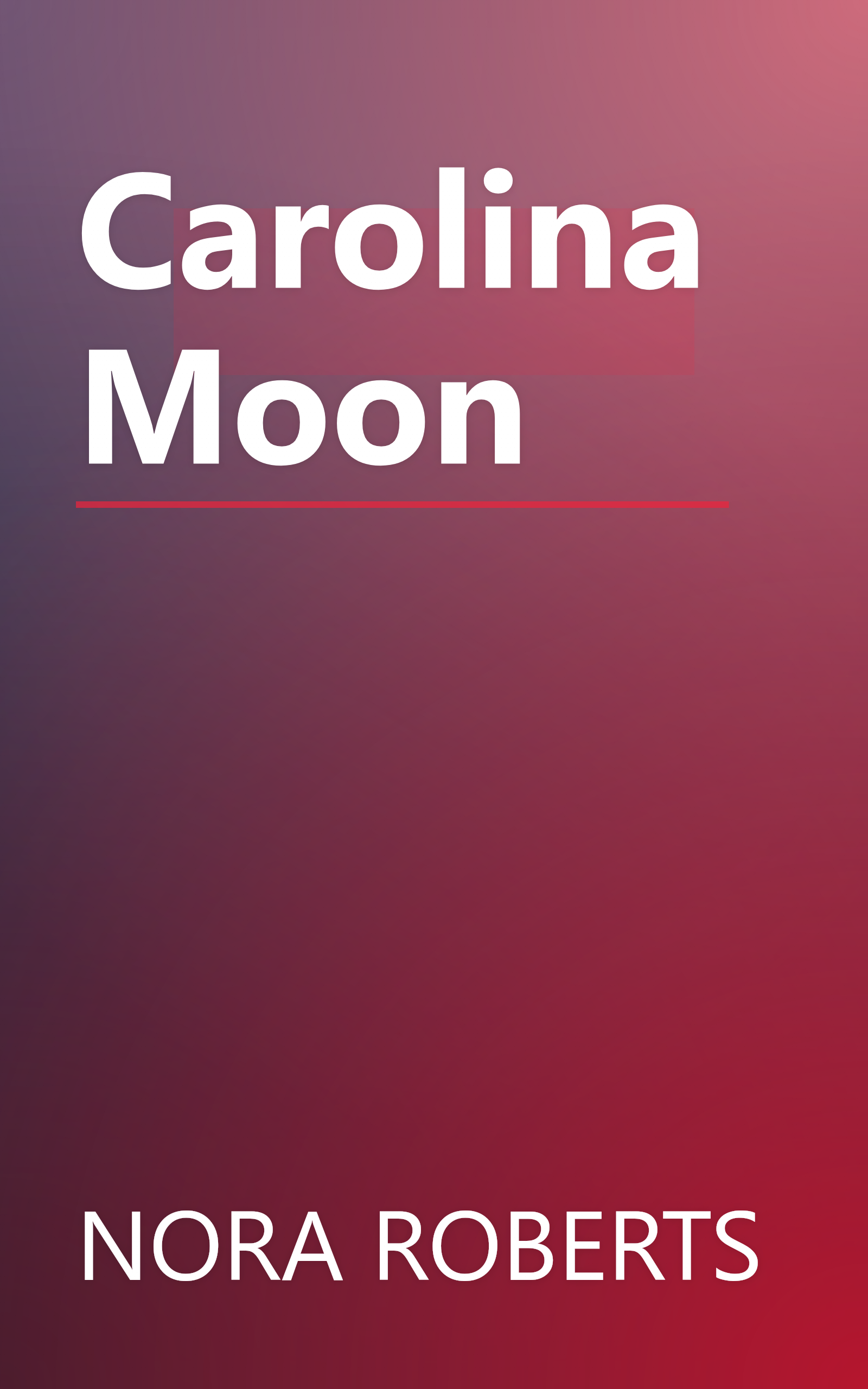Carolina Moon book cover