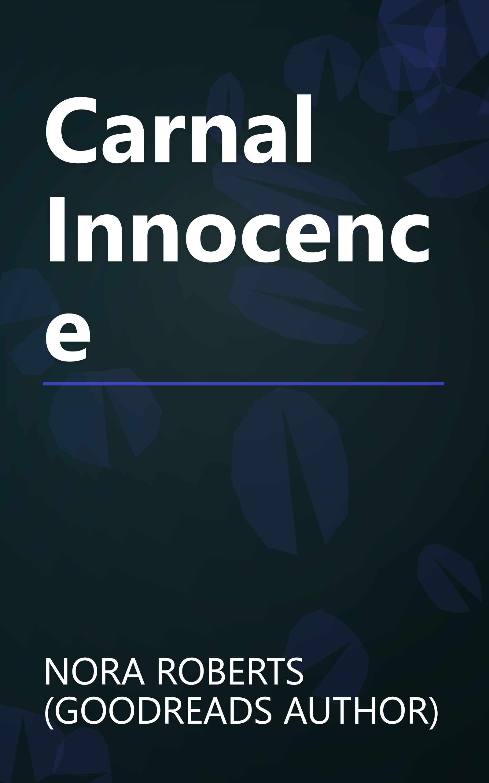 Carnal Innocence book cover