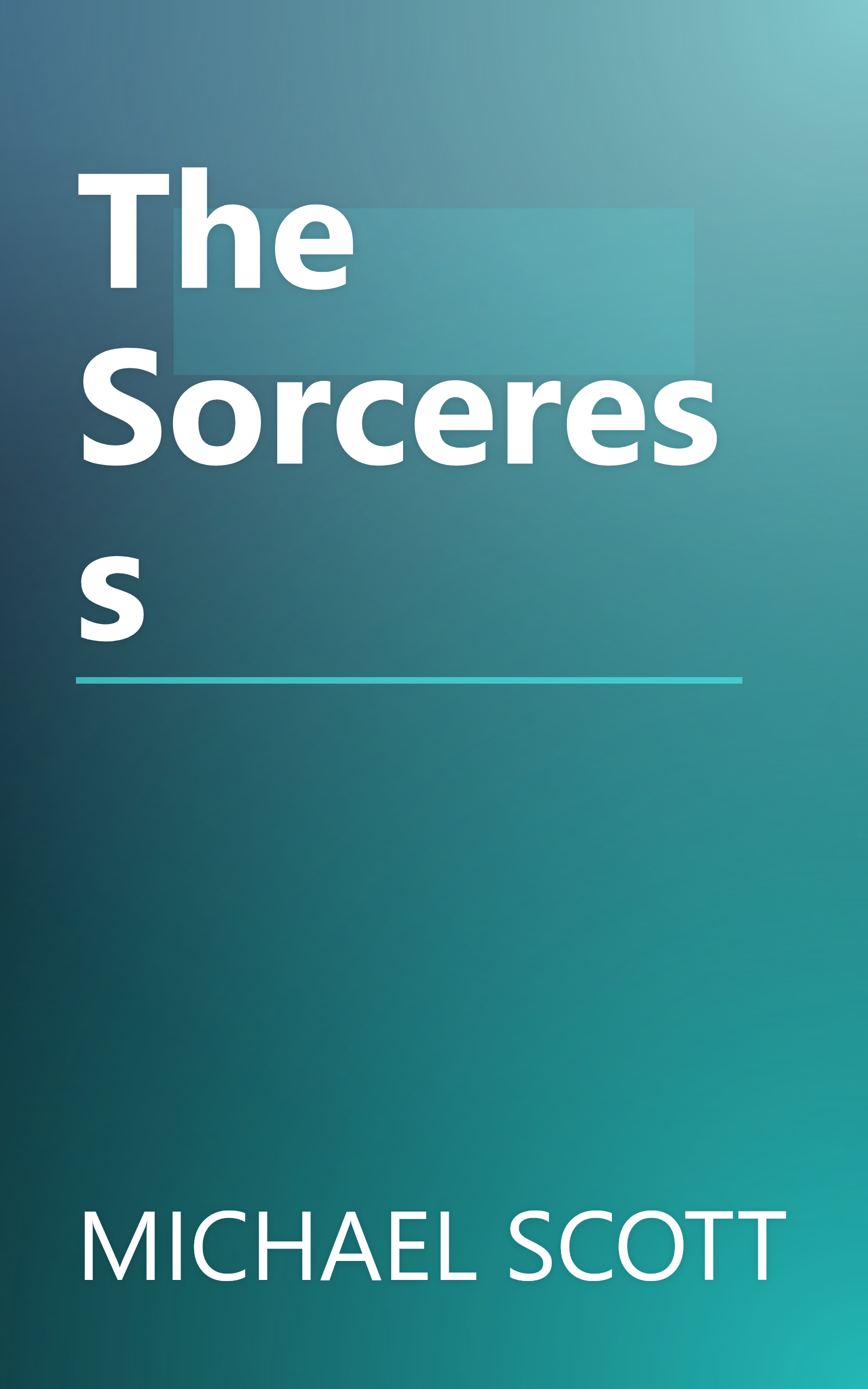 The Sorceress book cover