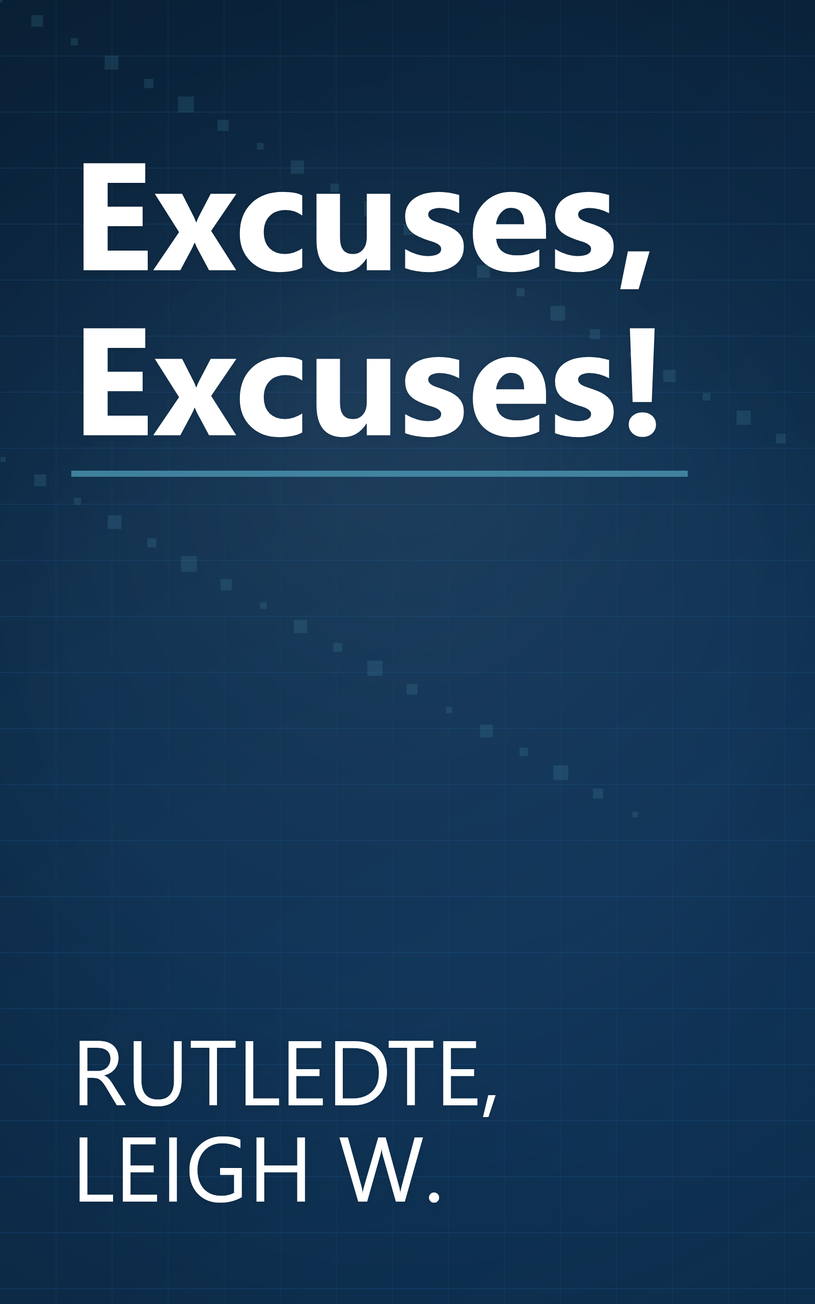 Excuses, Excuses! book cover