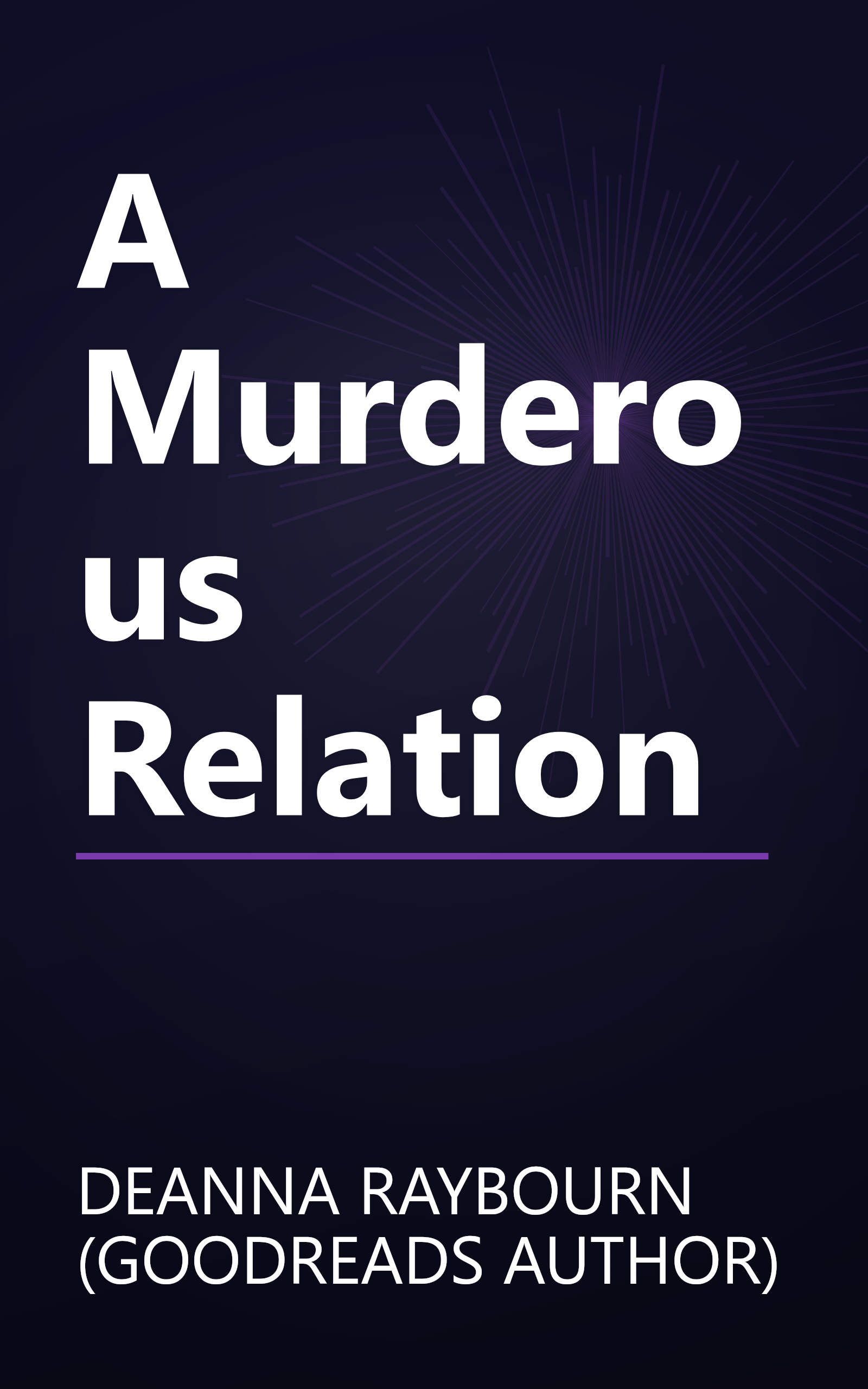 A Murderous Relation book cover