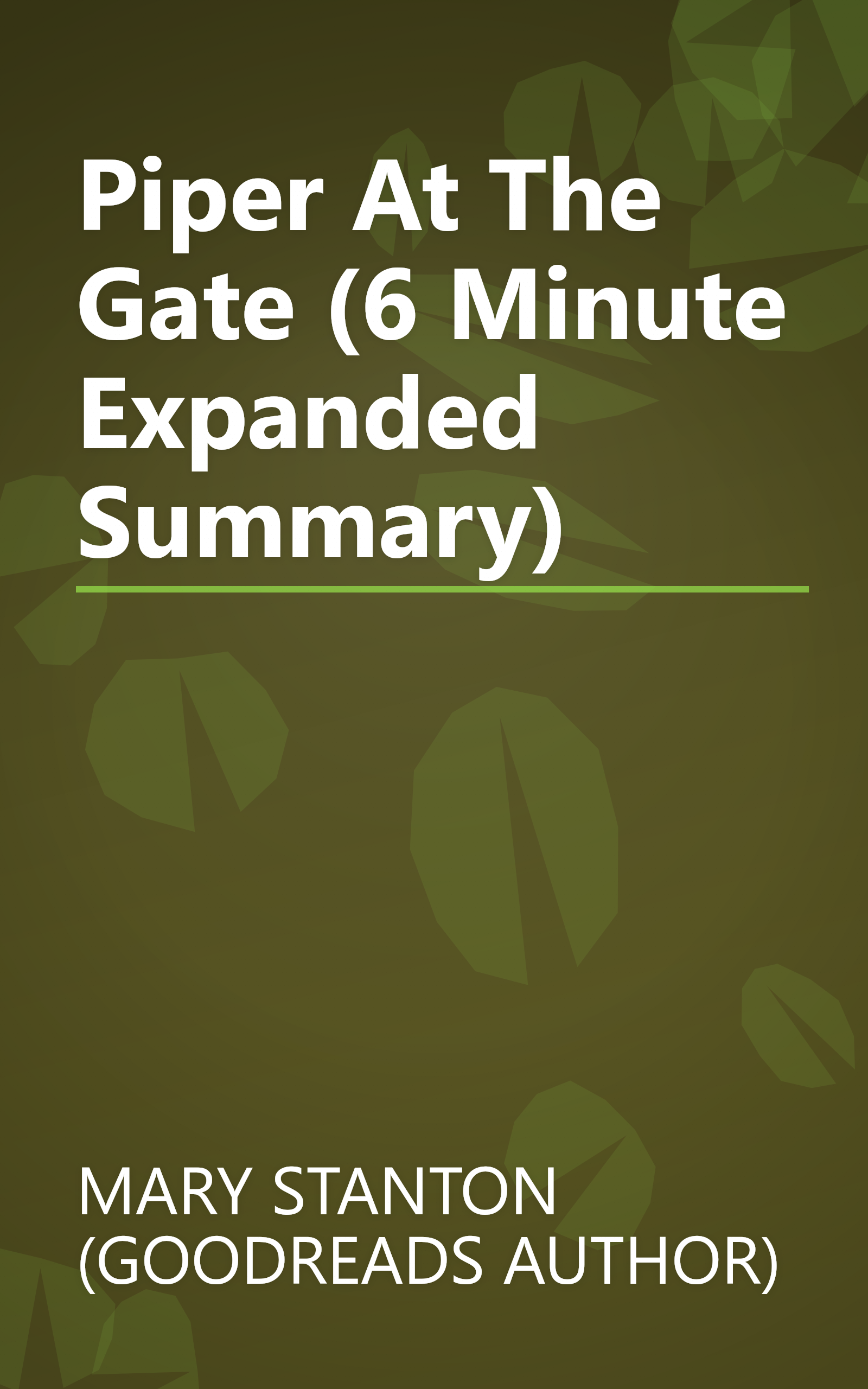 Piper At The Gate (6 Minute   Expanded Summary) book cover