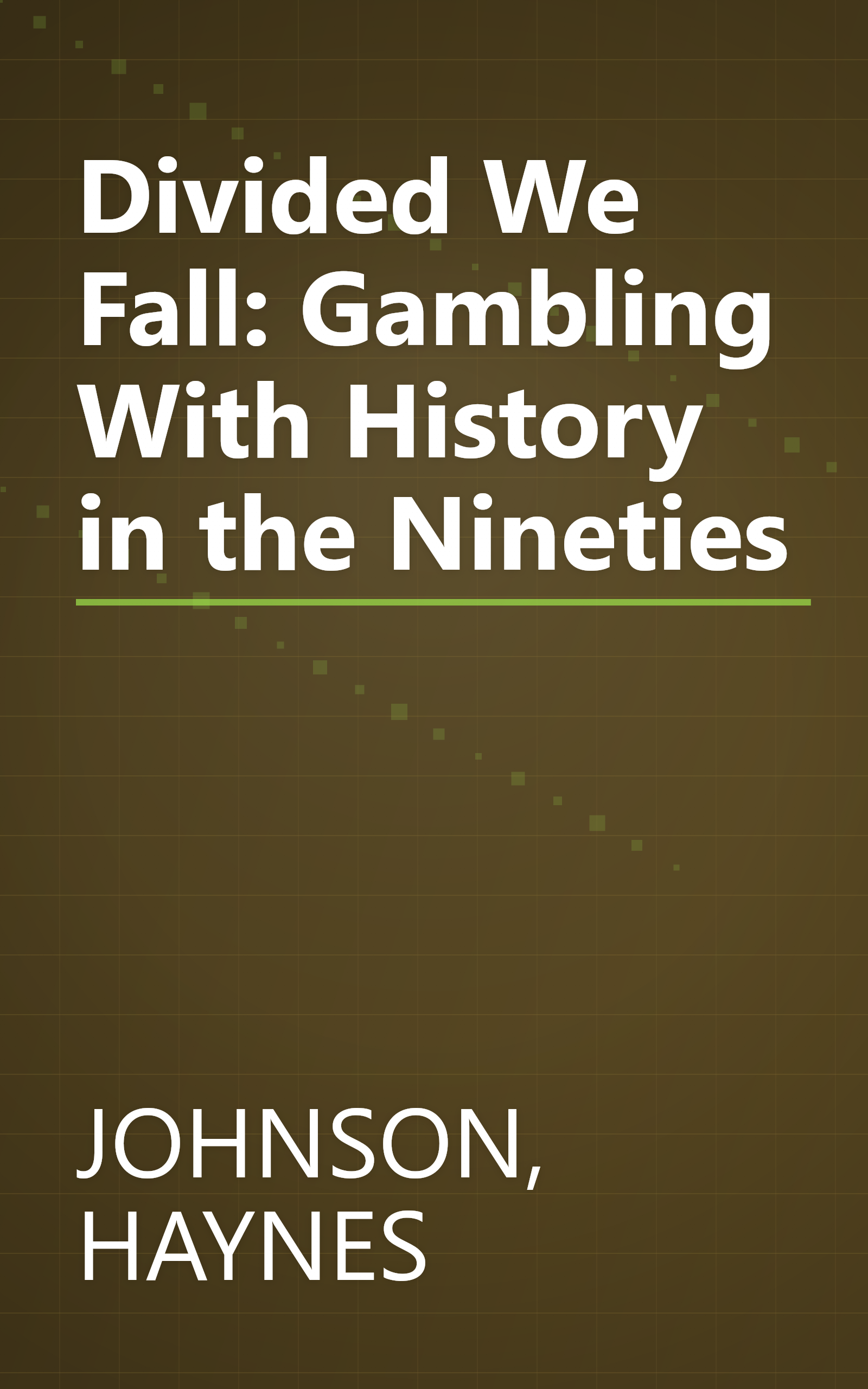 Divided We Fall: Gambling With History in the Nineties book cover