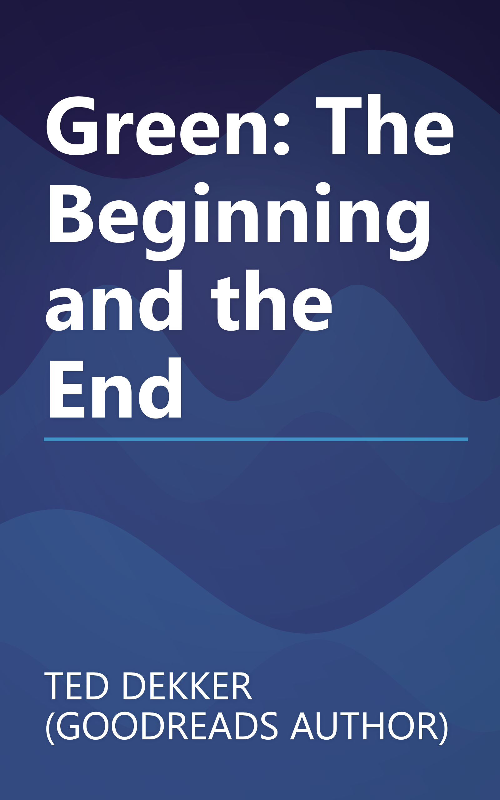 Green: The Beginning and the End book cover