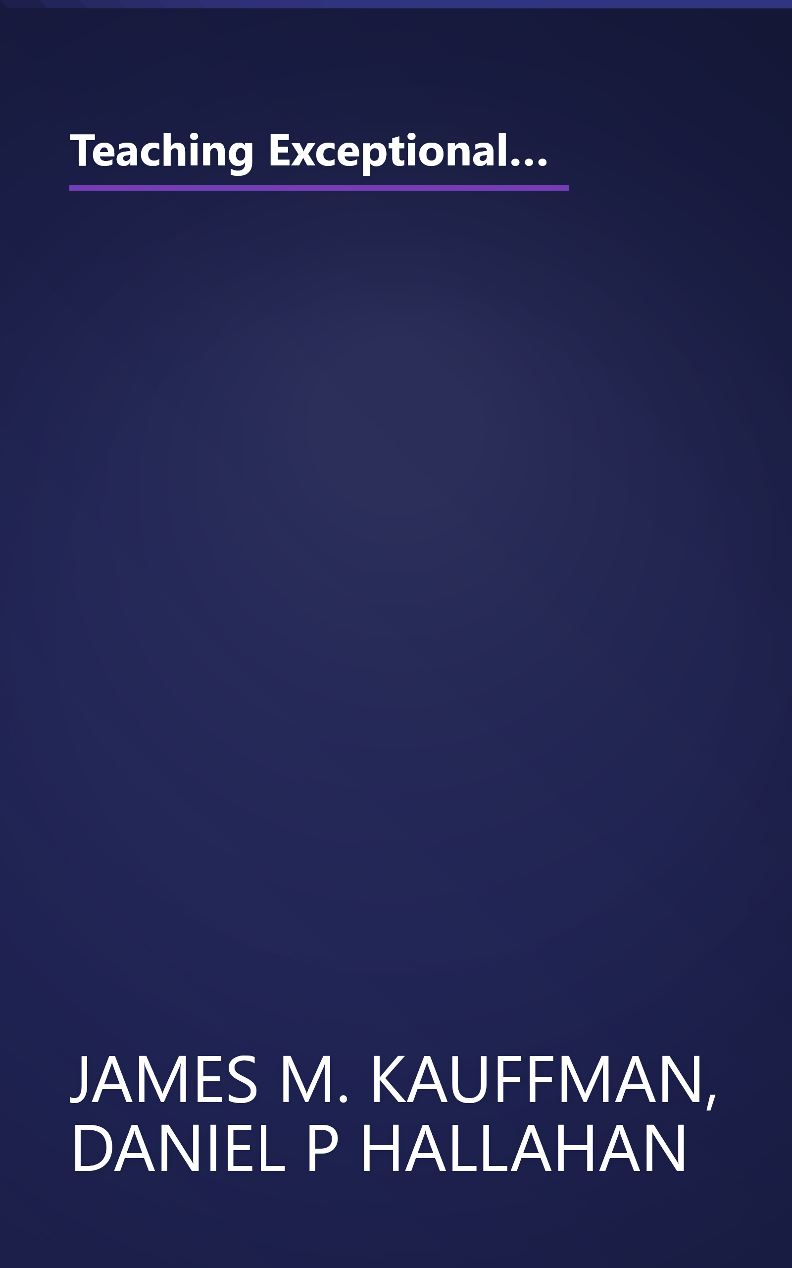 Teaching Exceptional Children: Cases for Reflection and Analysis for Exceptional Learners: Introduction to Special Education book cover