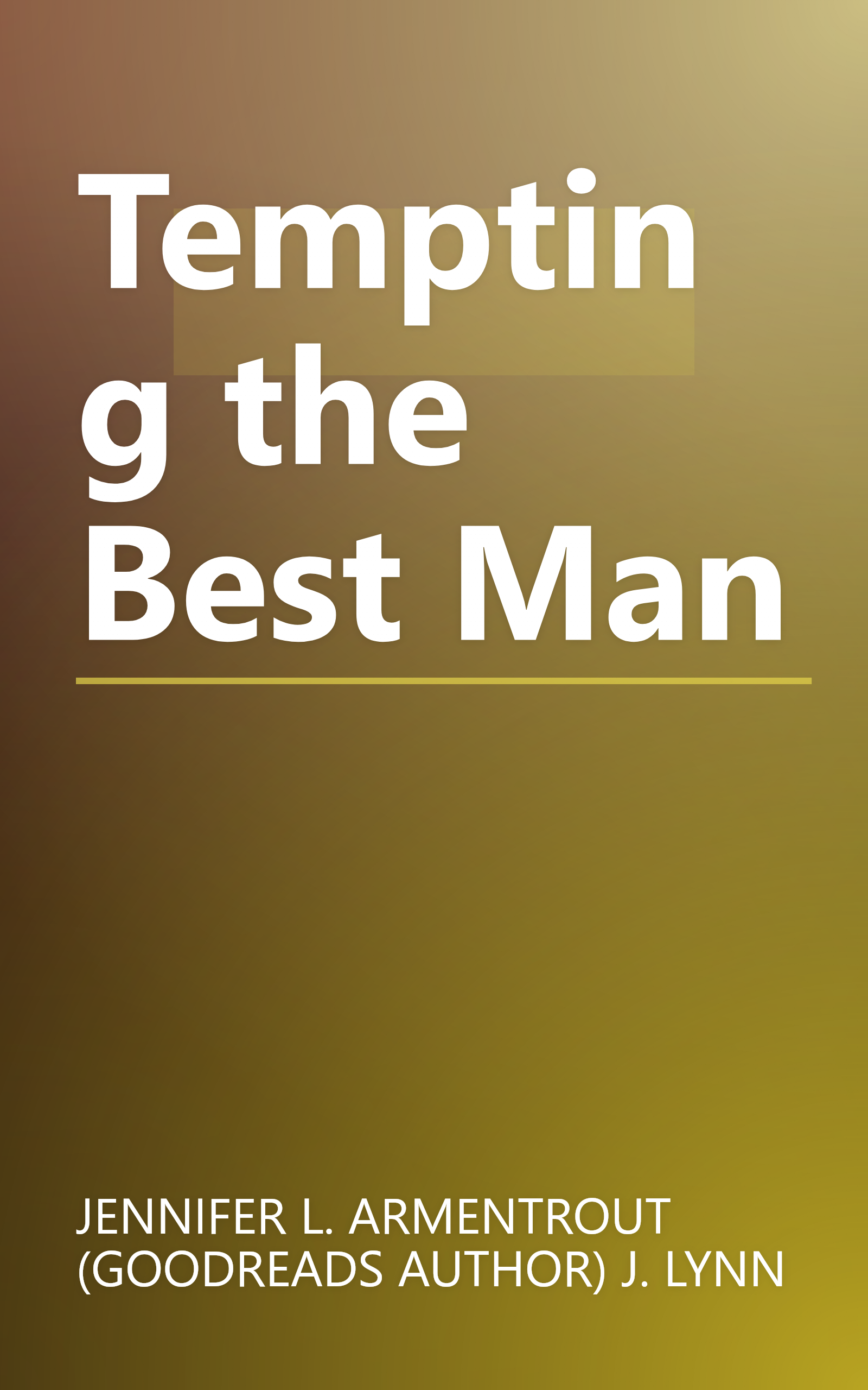 Tempting the Best Man book cover