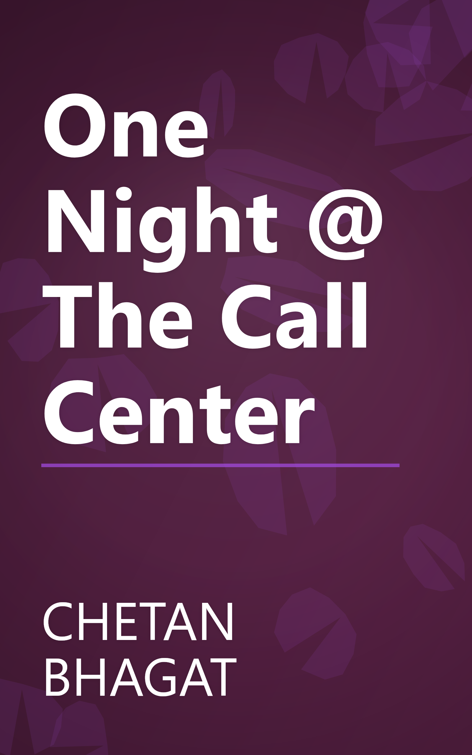 One Night @ The Call Center book cover