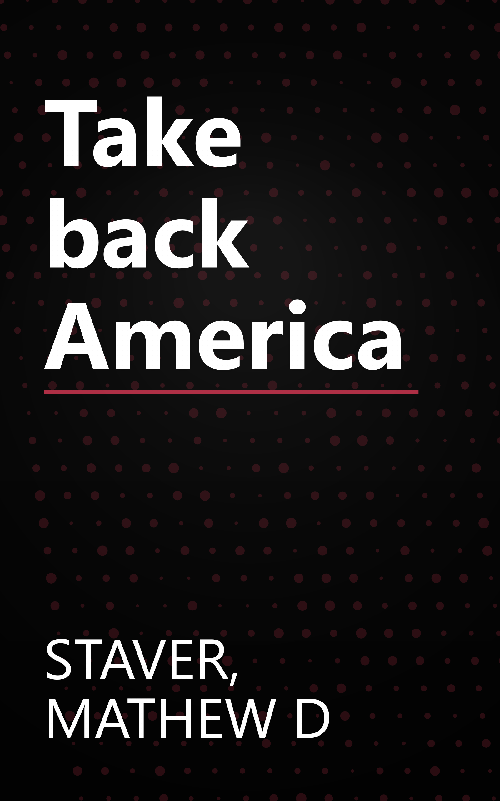 Take back America book cover