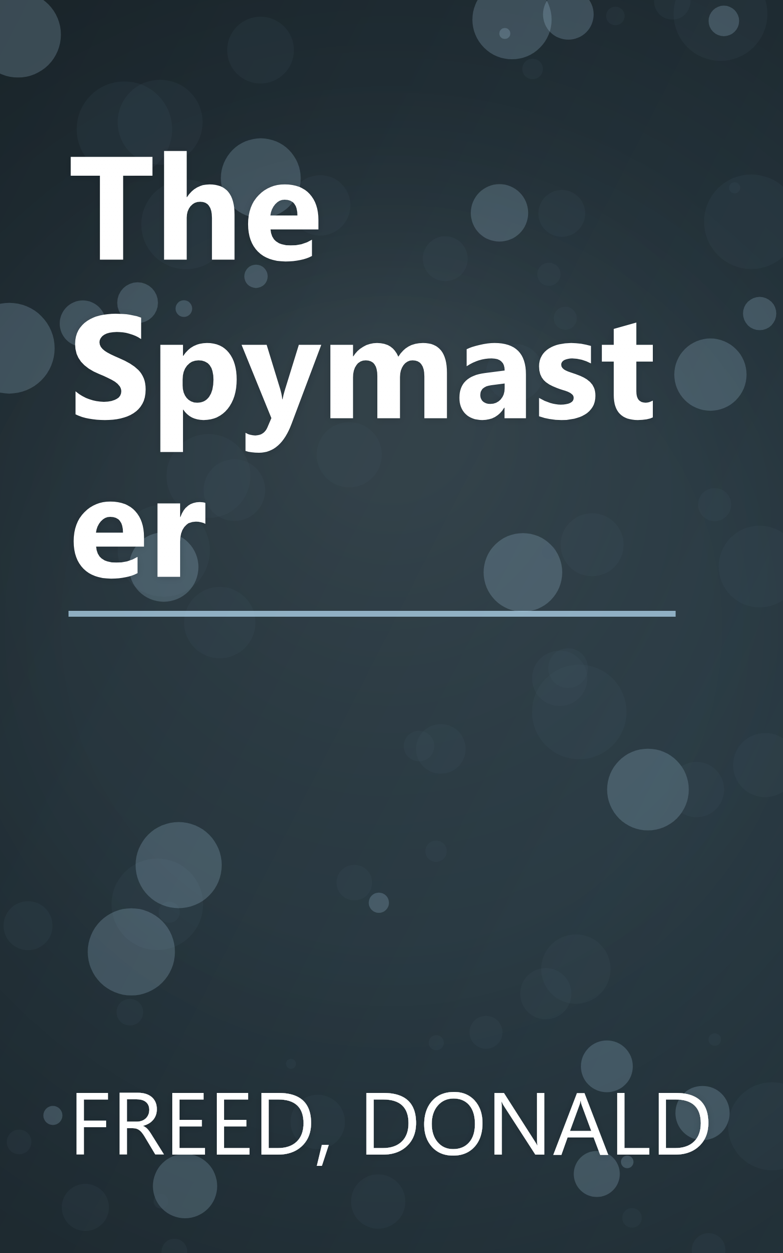 The Spymaster book cover
