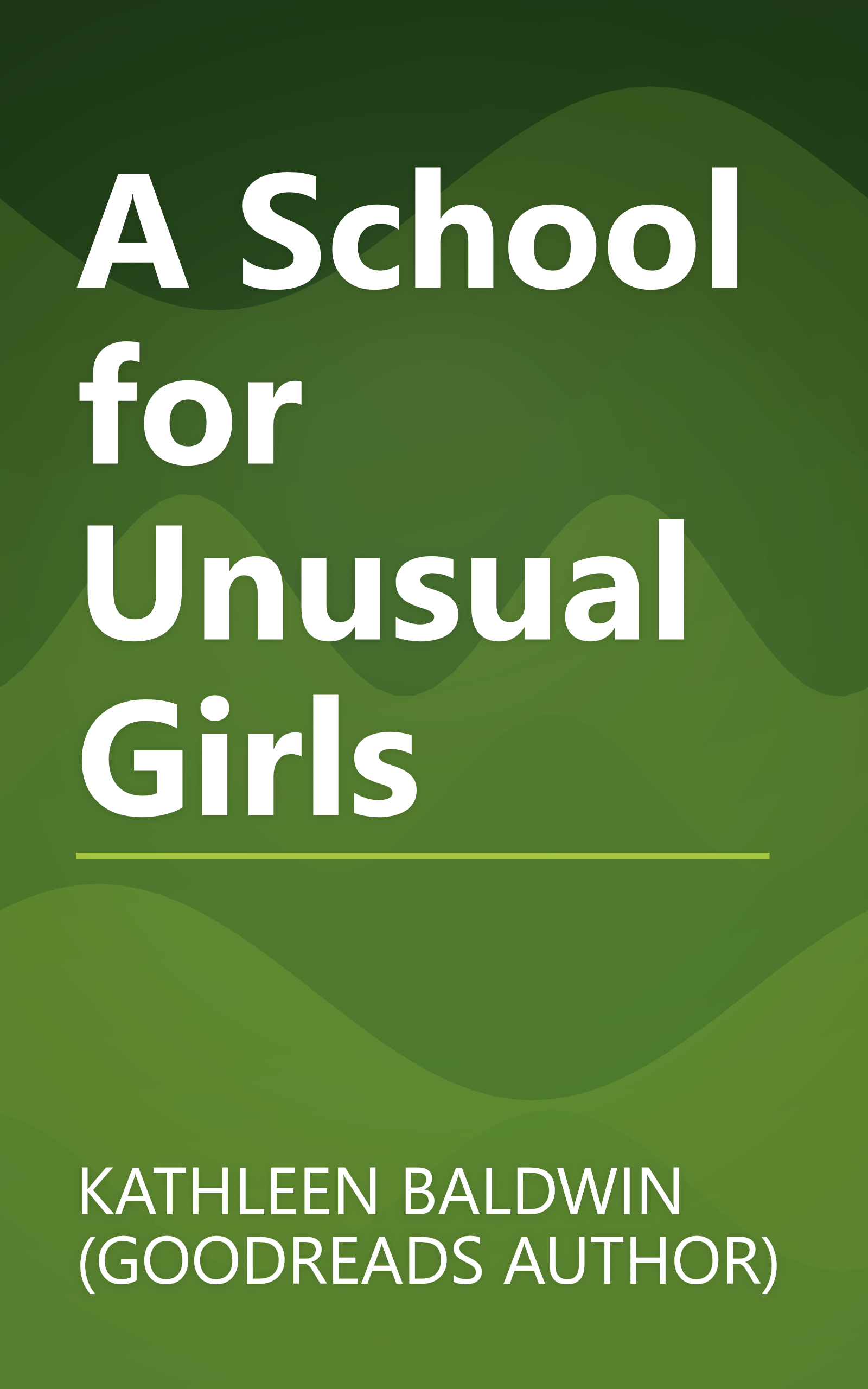 A School for Unusual Girls book cover