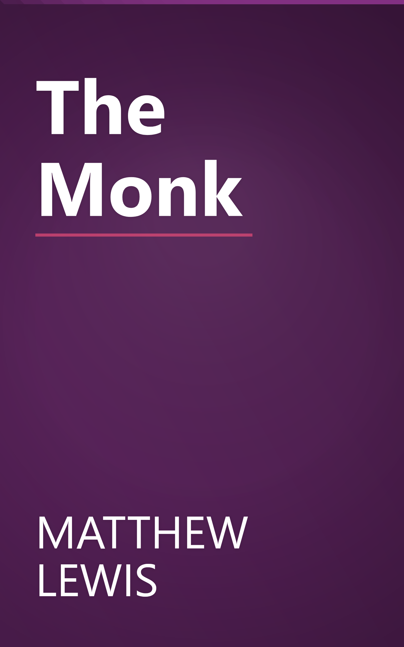 The Monk book cover