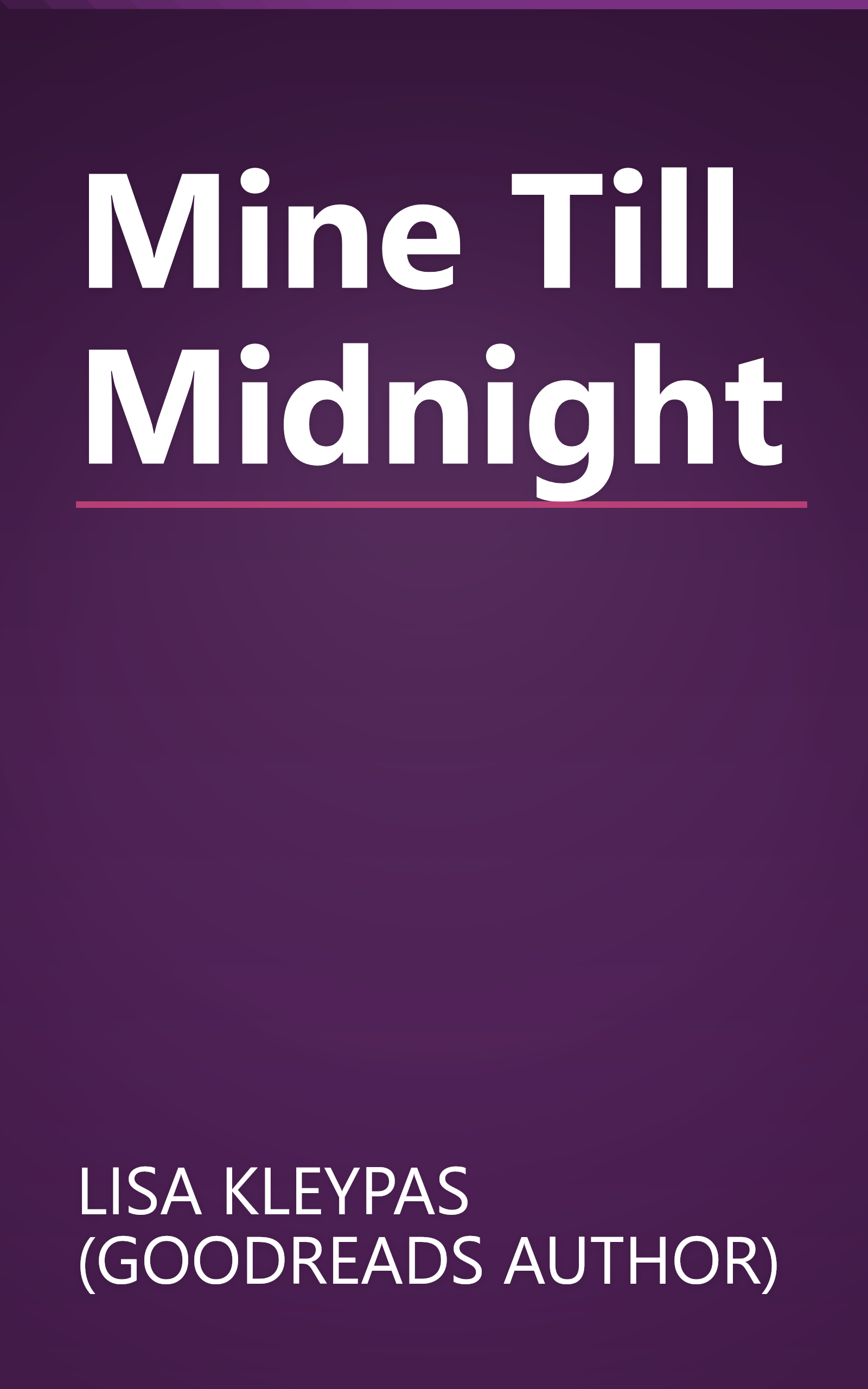Mine Till Midnight book cover