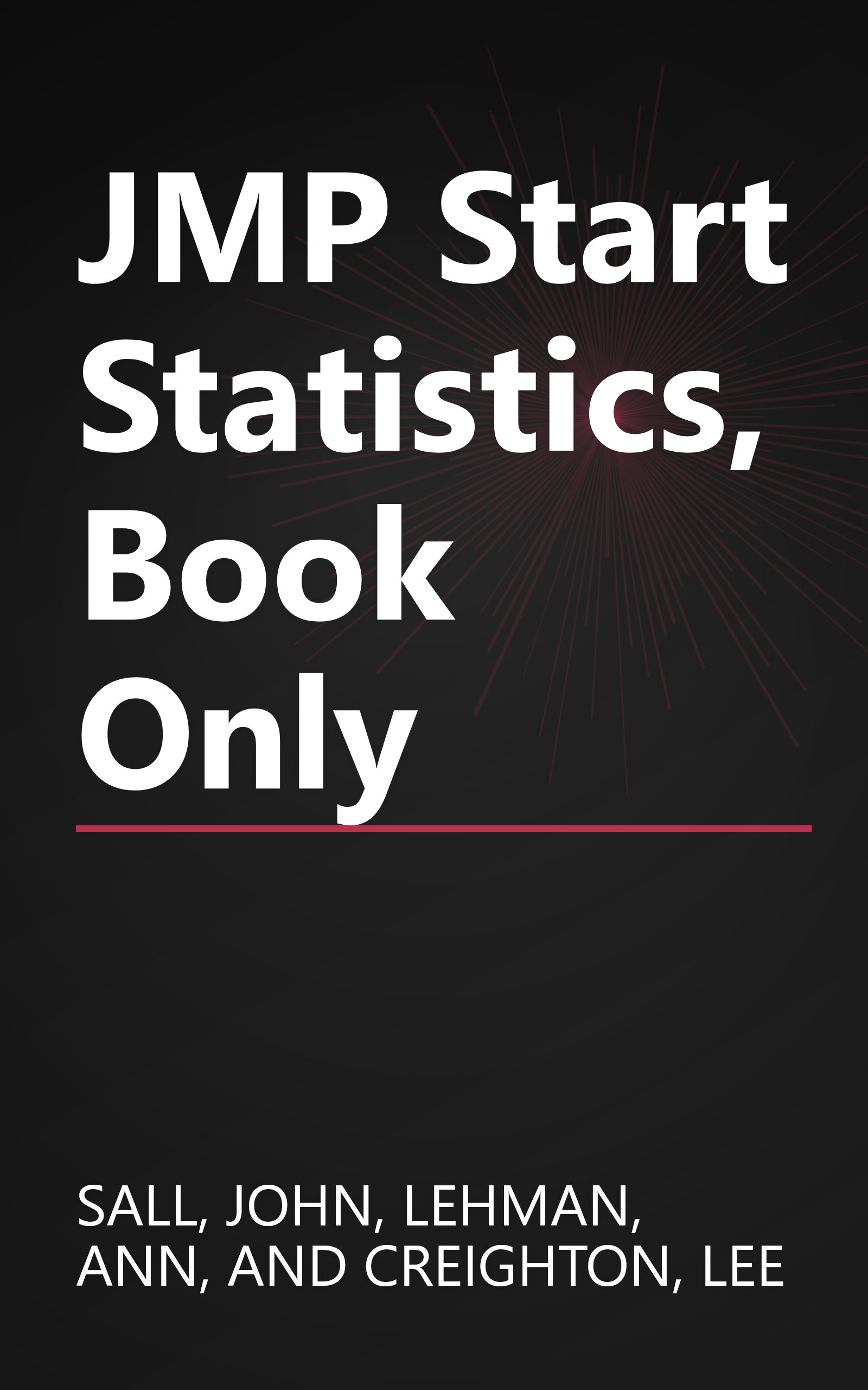 JMP Start Statistics, Book Only book cover