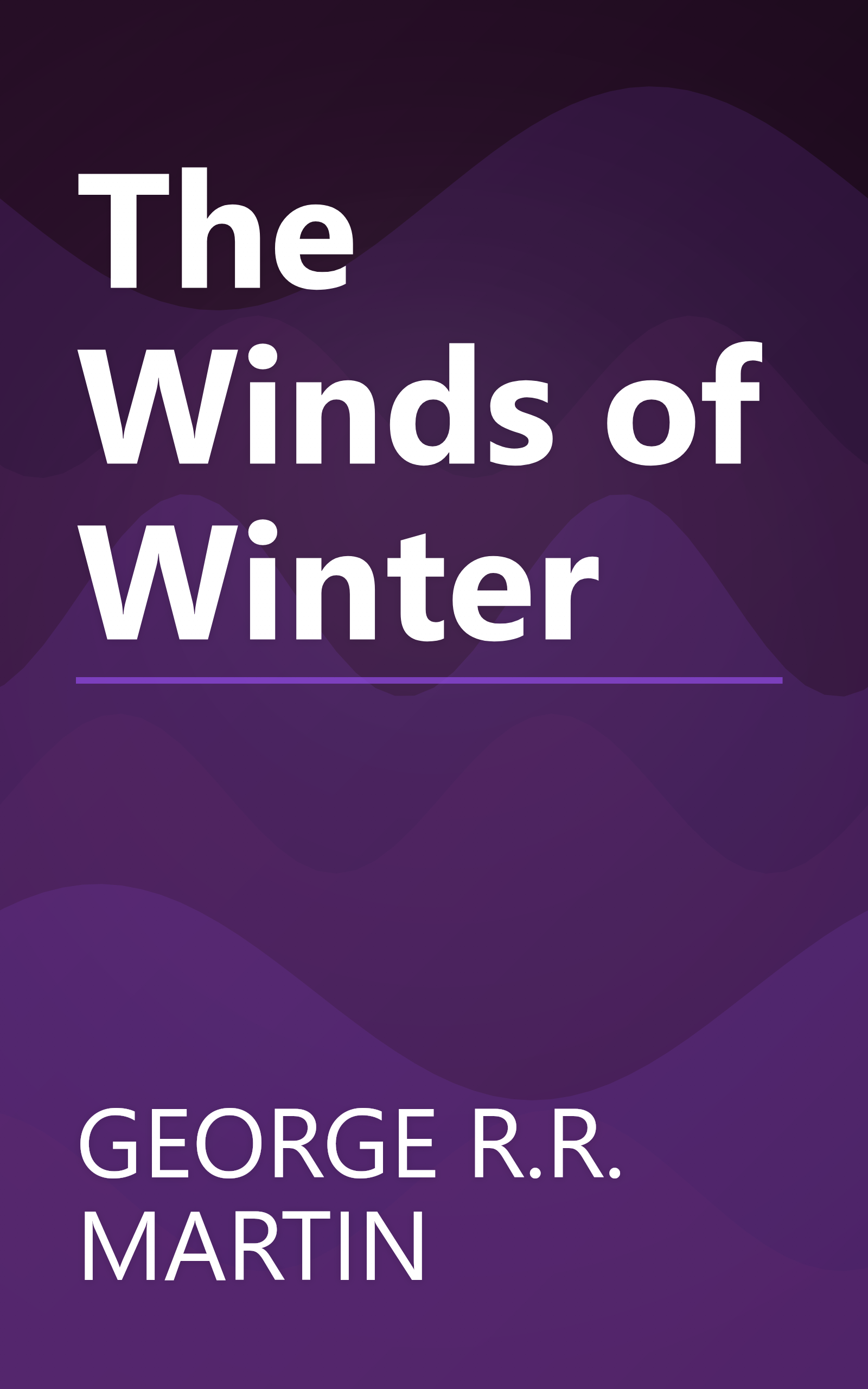 The Winds of Winter book cover