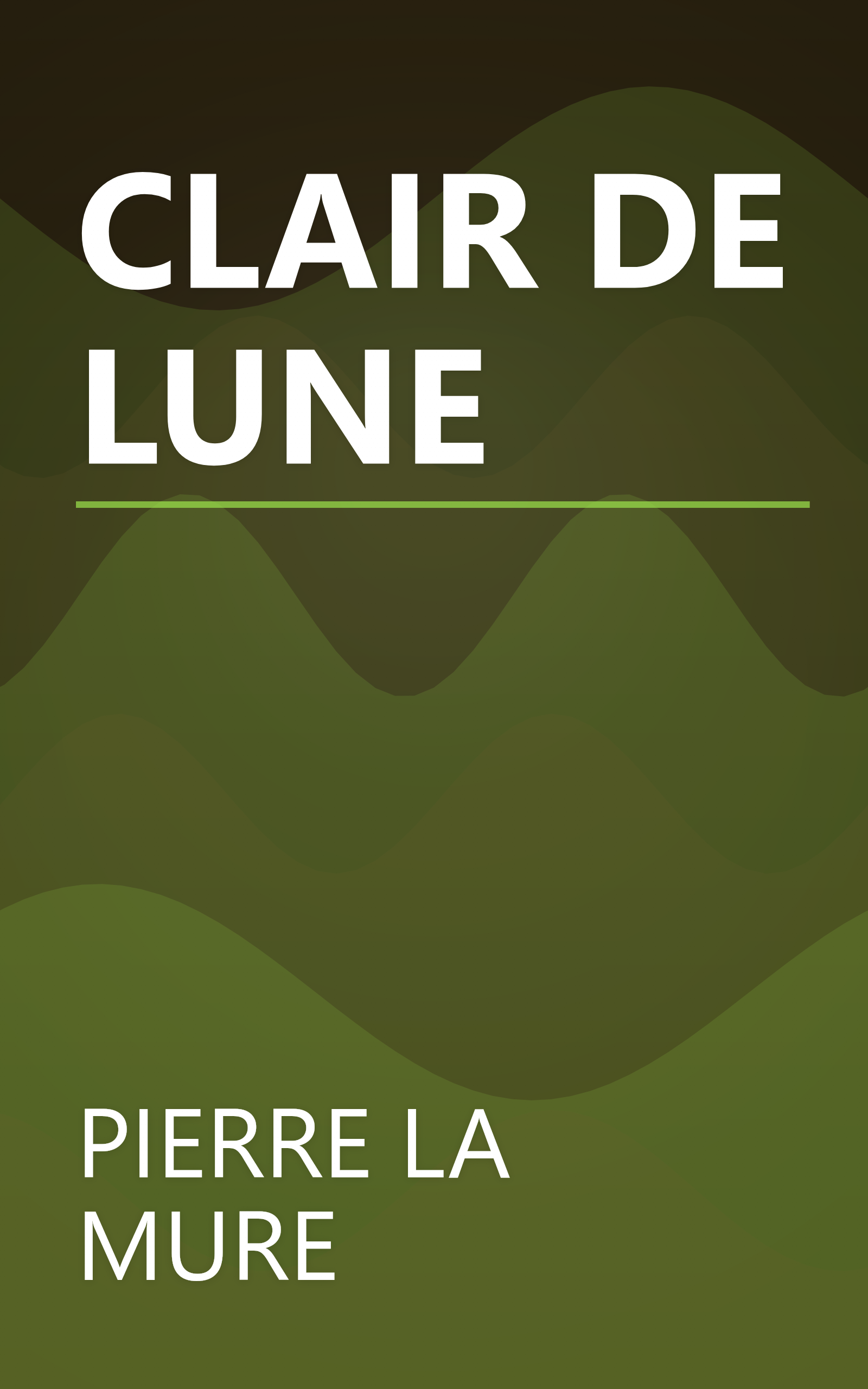 CLAIR DE LUNE book cover