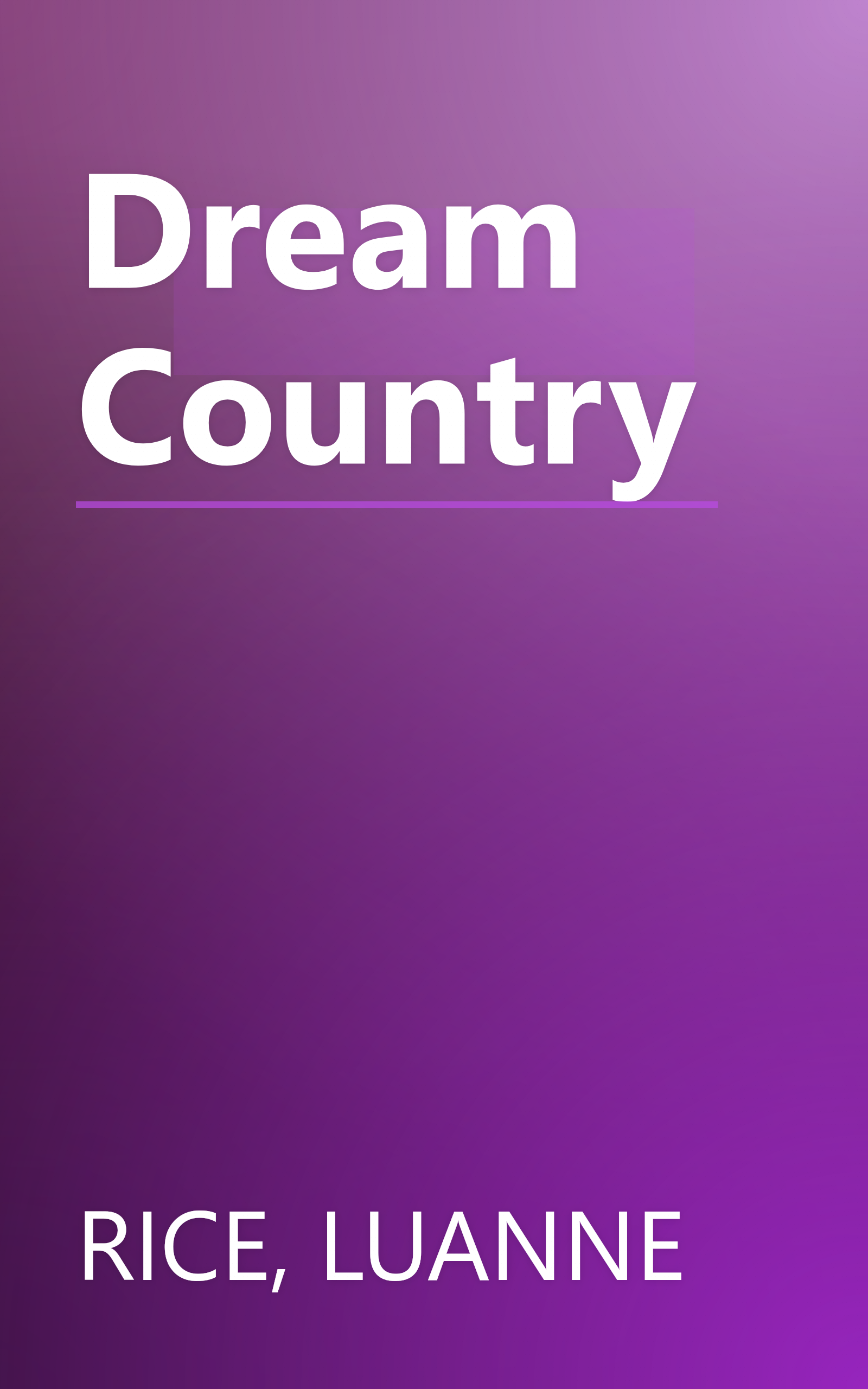Dream Country book cover