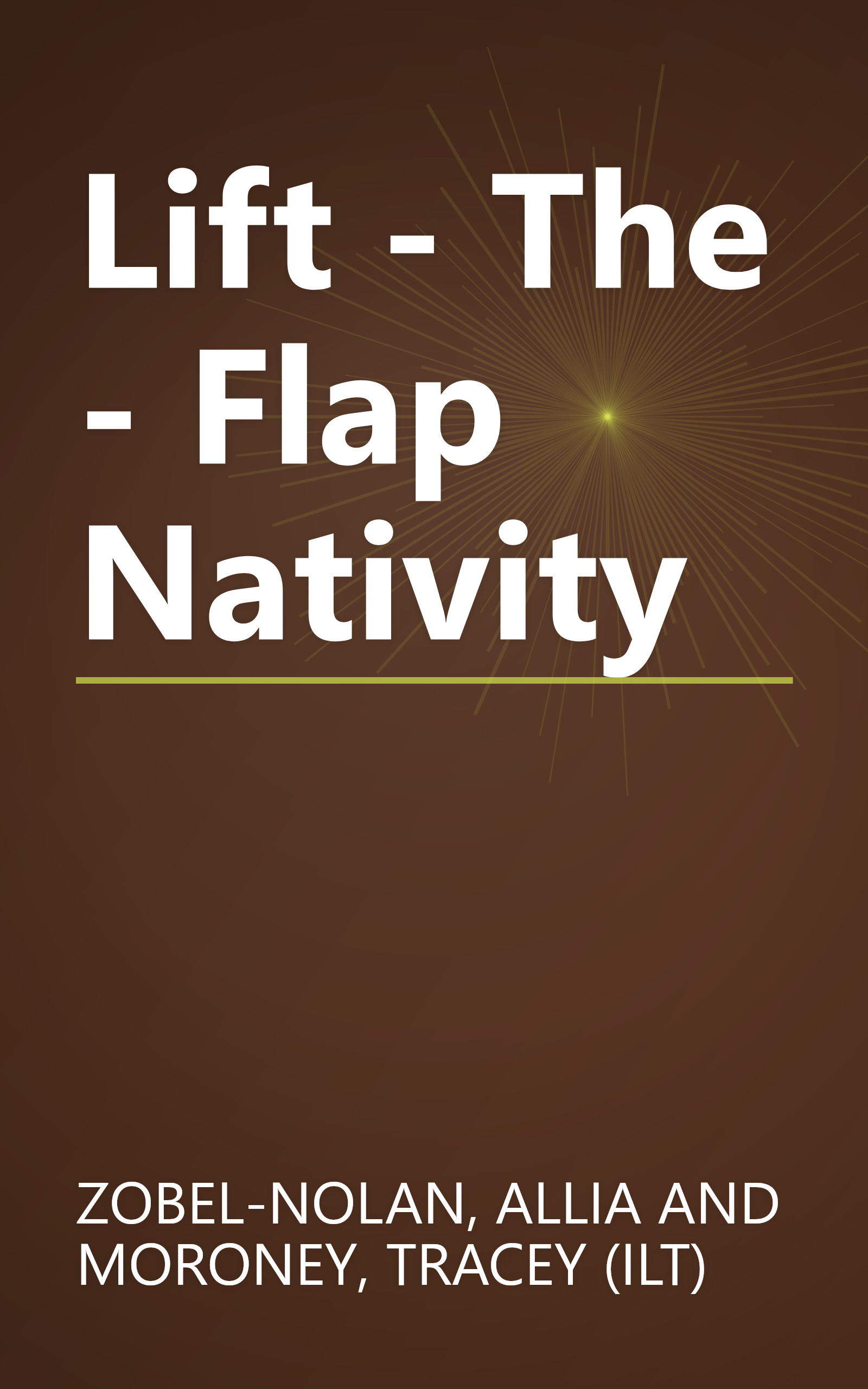 Lift - The - Flap Nativity book cover