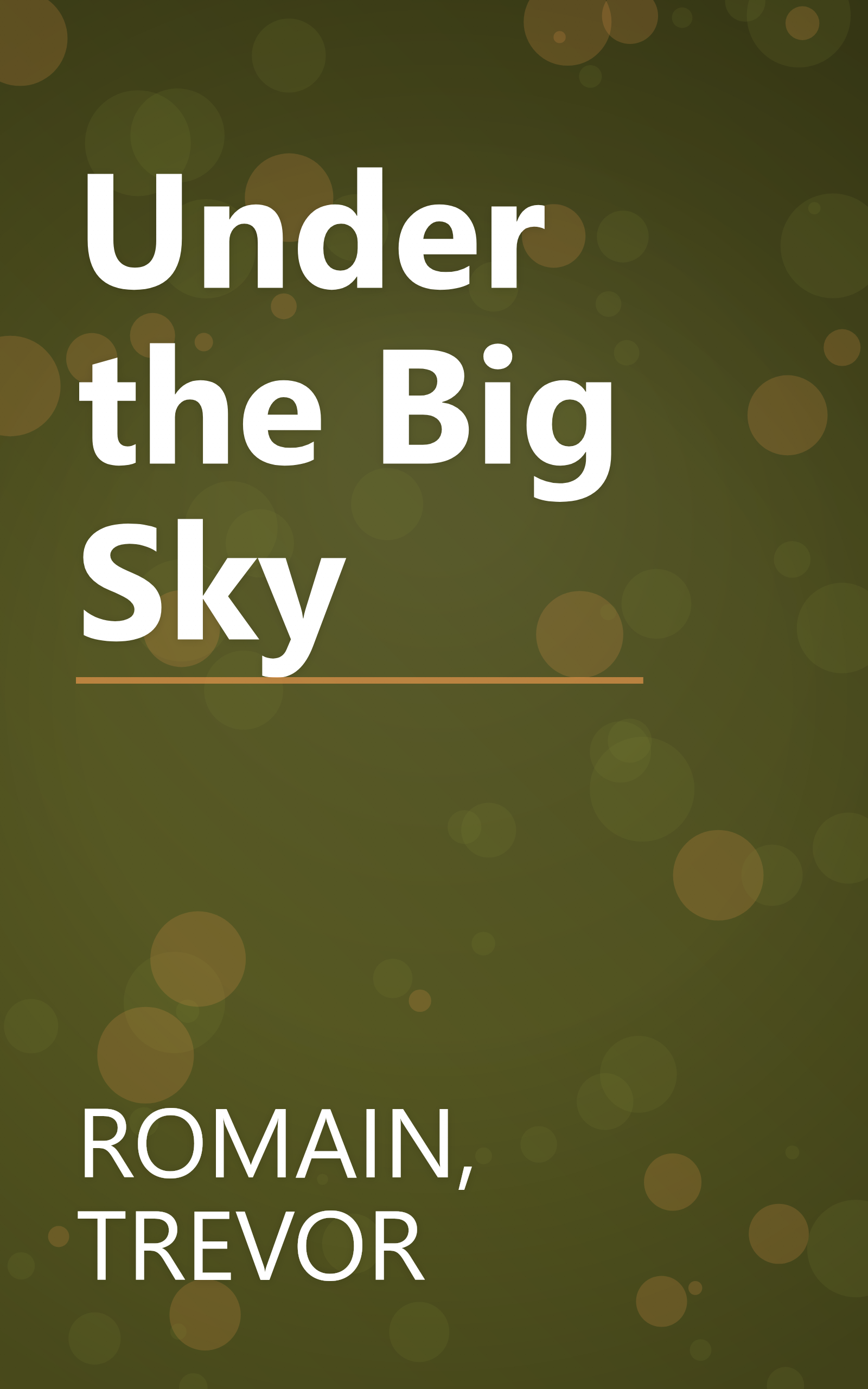 Under the Big Sky book cover