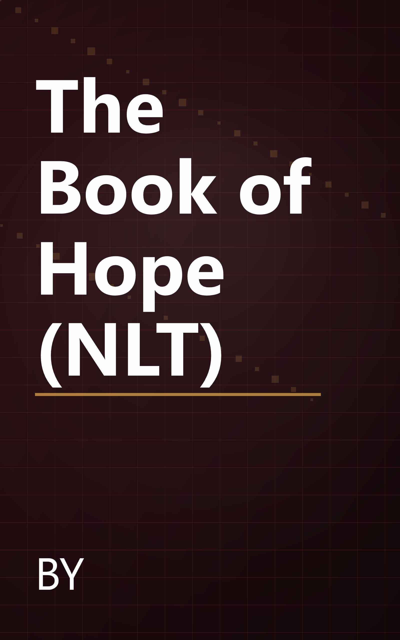 The Book of Hope (NLT) book cover