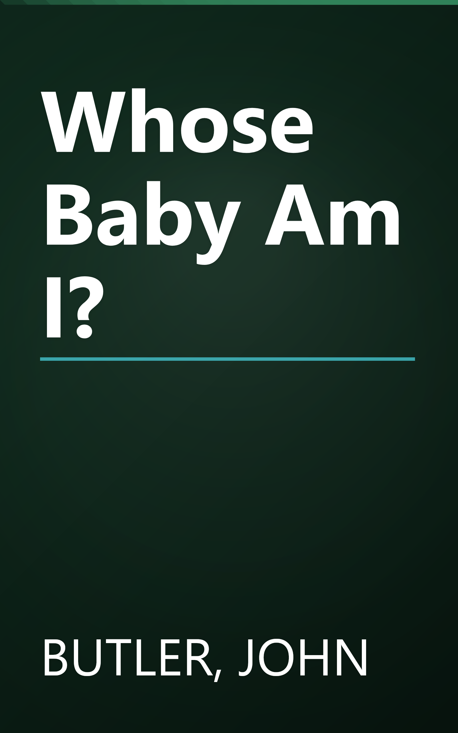 Whose Baby Am I? book cover