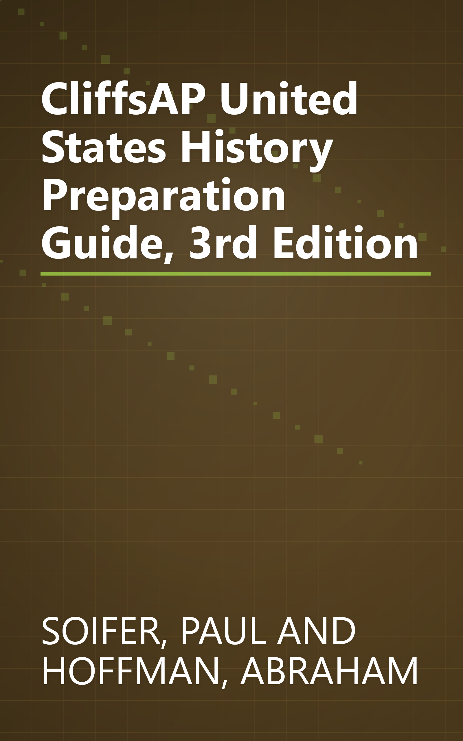 CliffsAP United States History Preparation Guide, 3rd Edition book cover