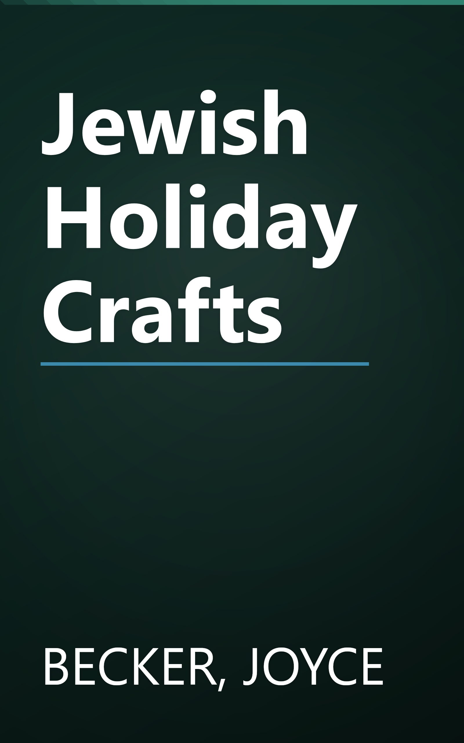 Jewish Holiday Crafts book cover
