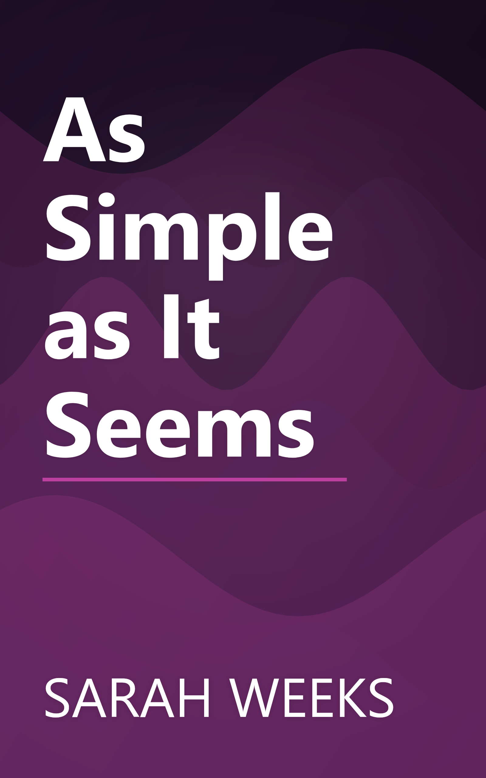 As Simple as It Seems book cover