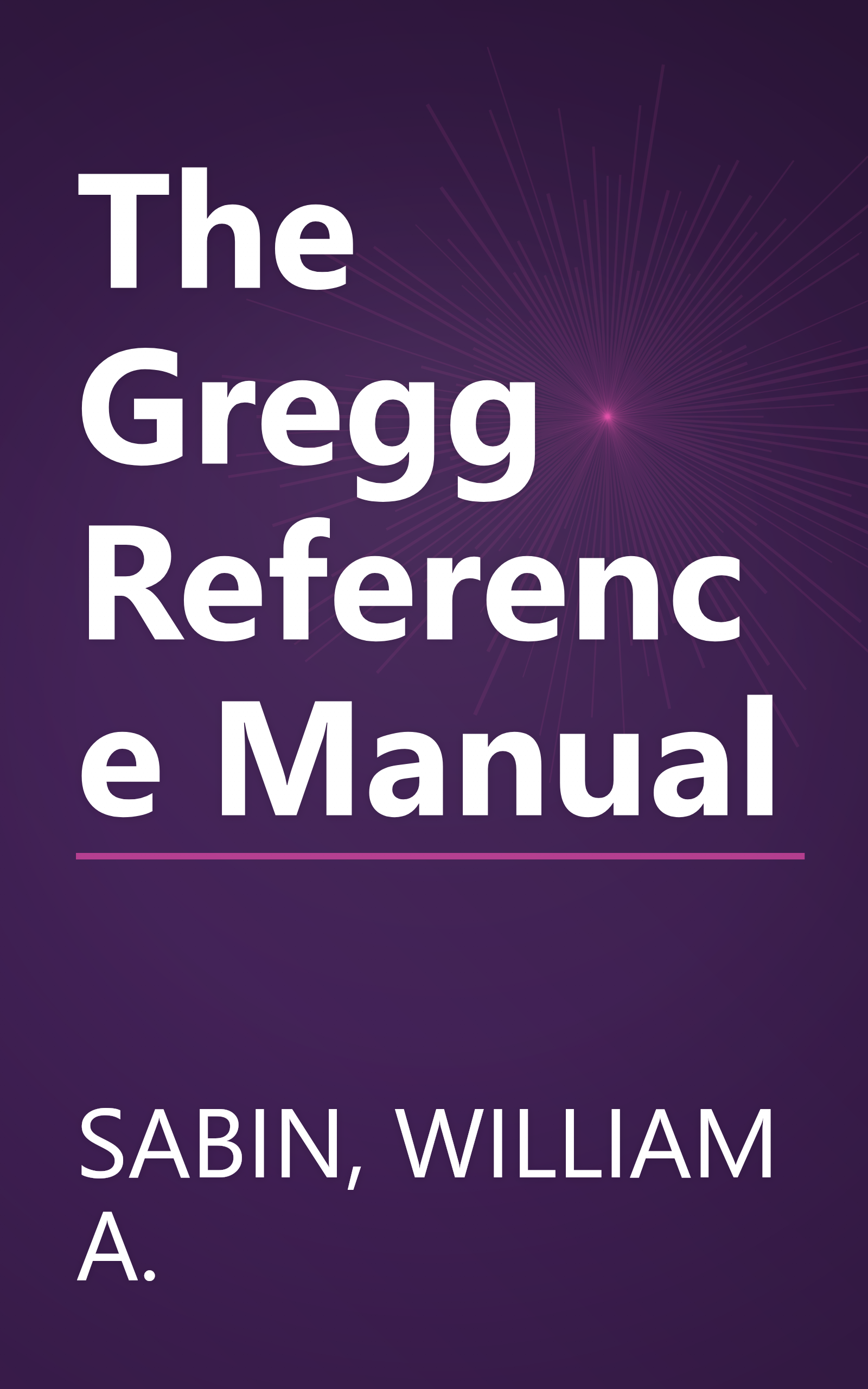The Gregg Reference Manual book cover
