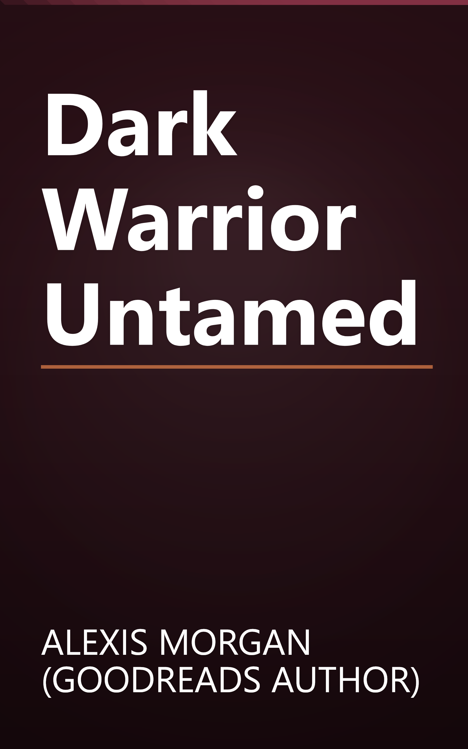 Dark Warrior Untamed book cover