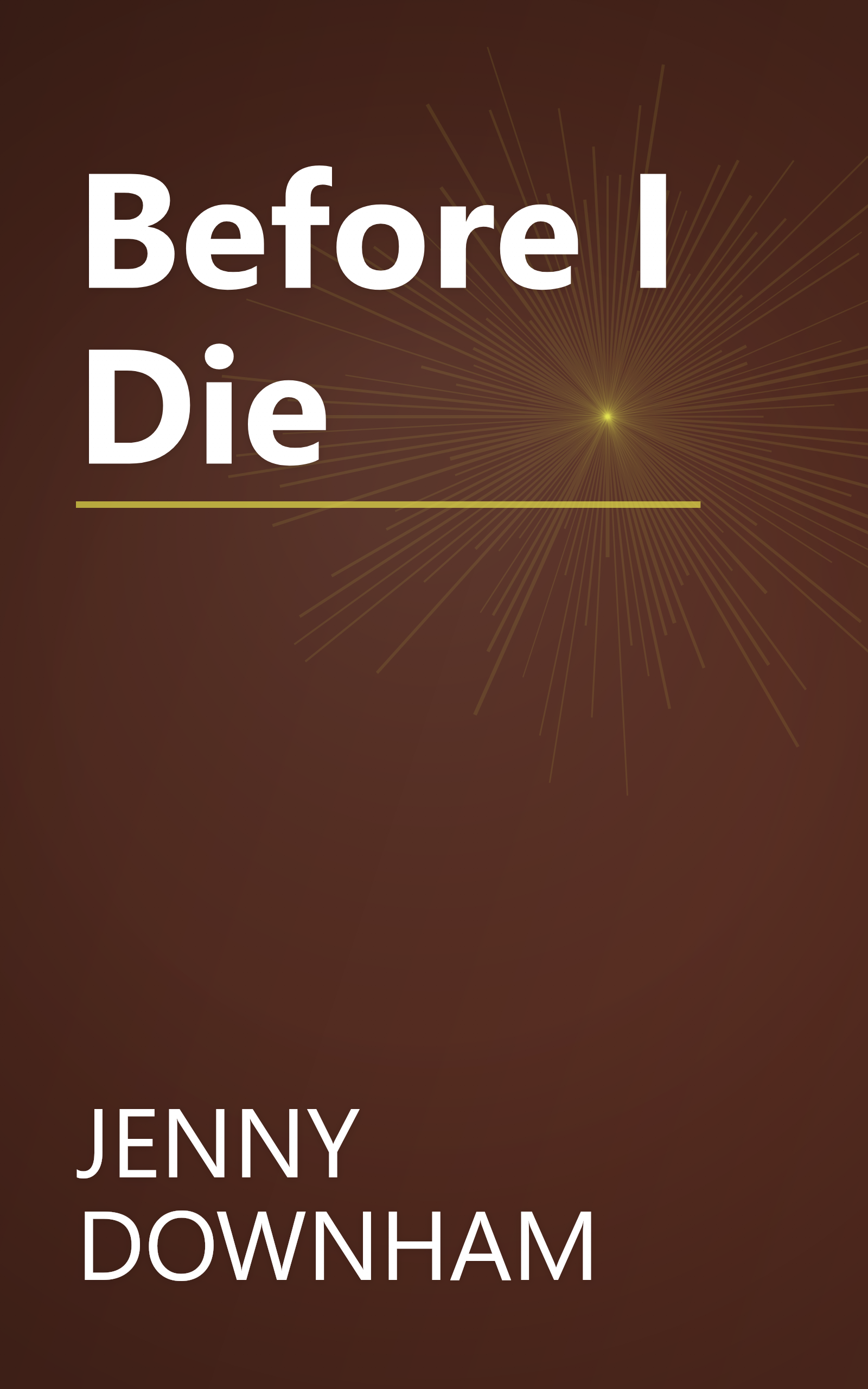 Before I Die book cover