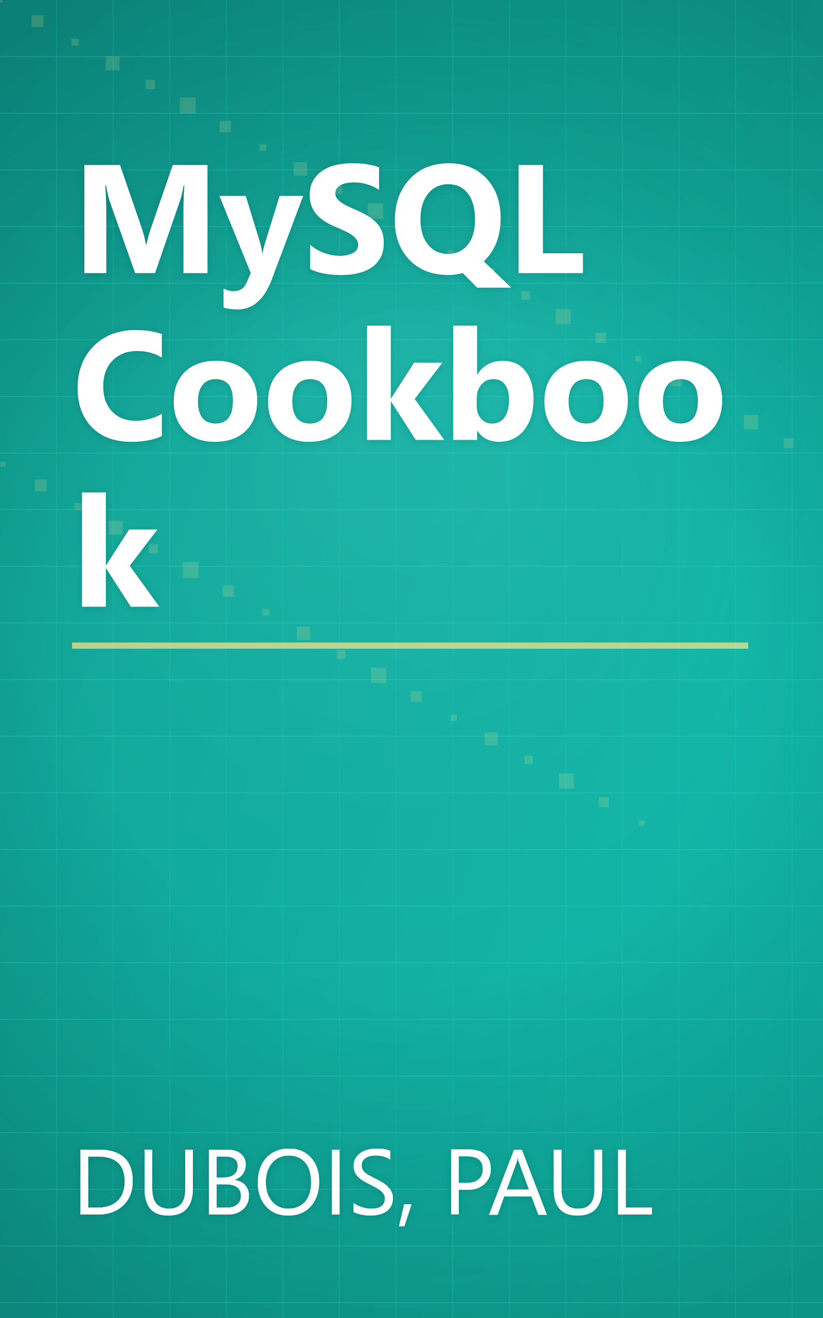 MySQL Cookbook book cover