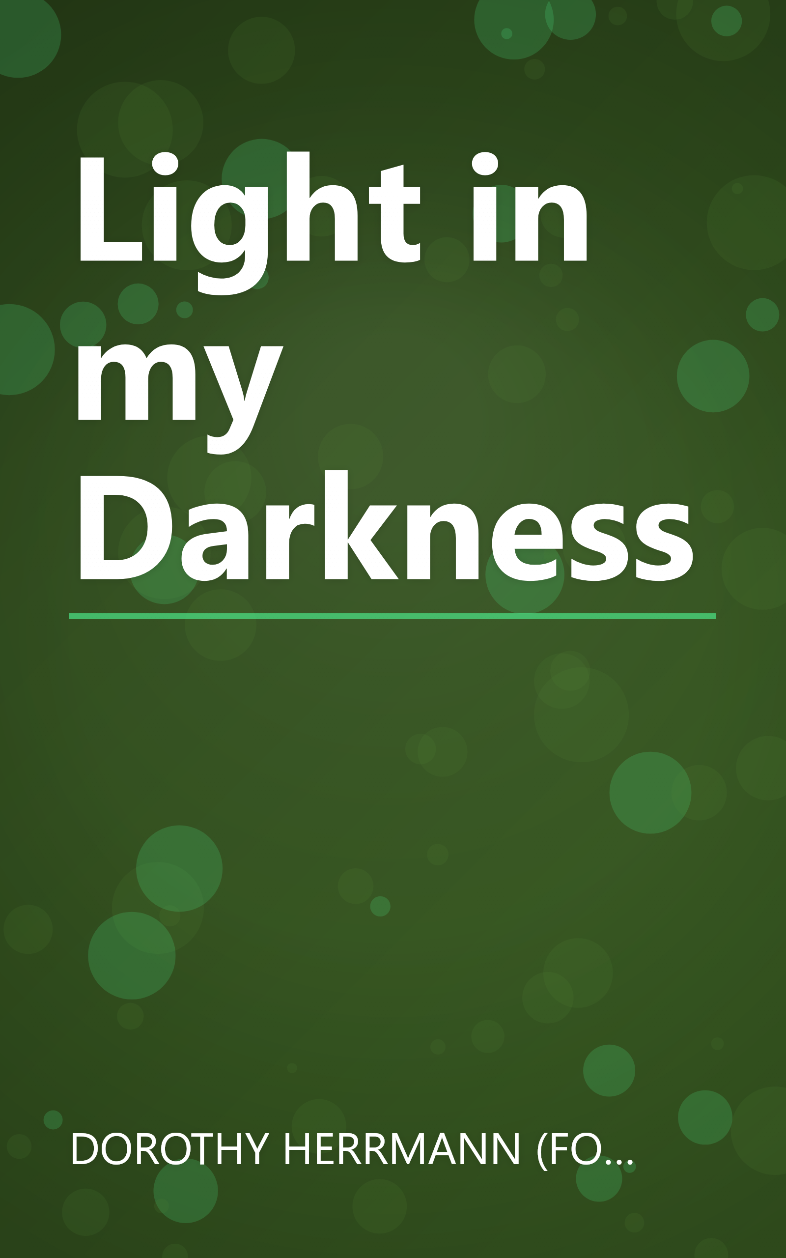 Light in my Darkness book cover